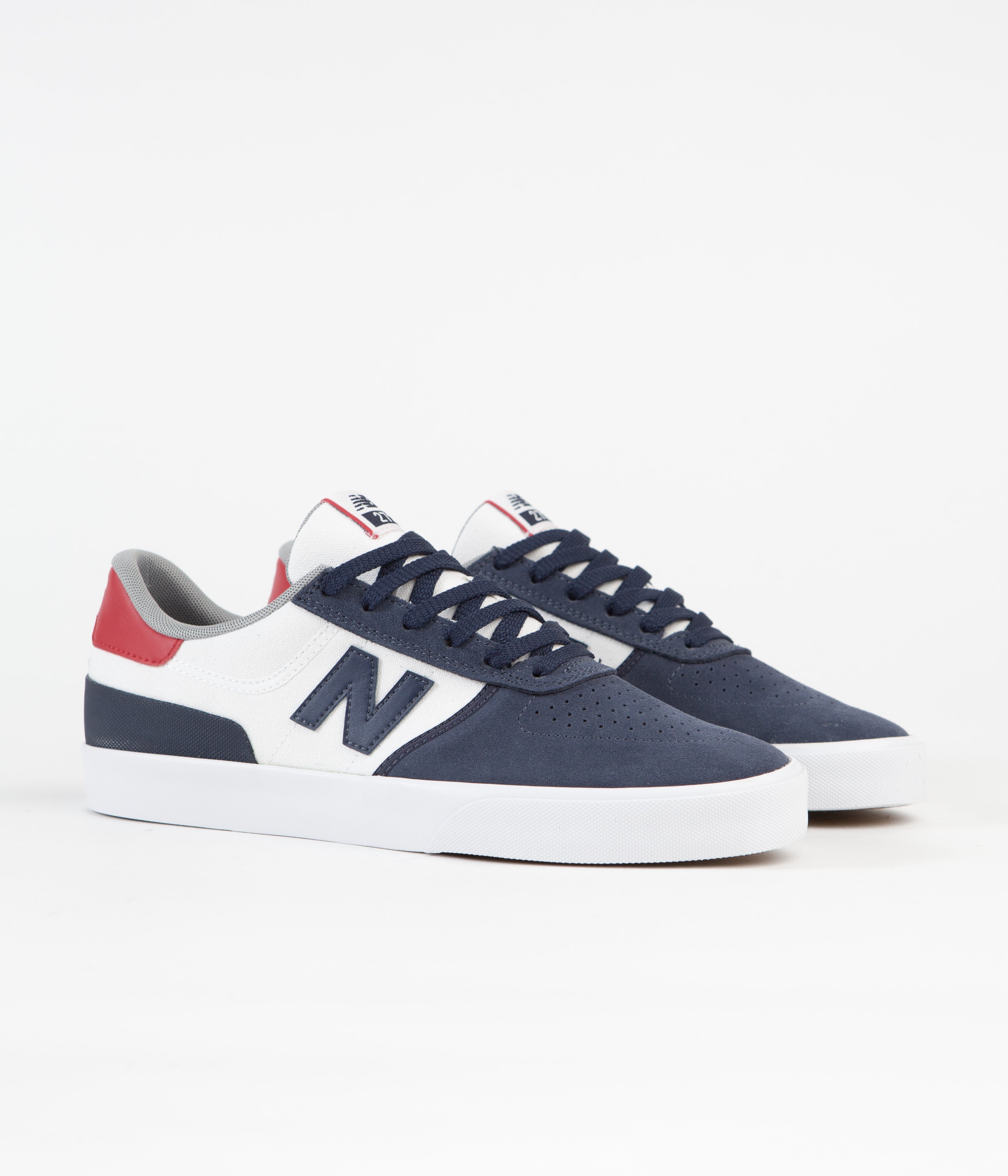 New Balance Numeric 272 Shoes - Navy / White / Red | Flatspot