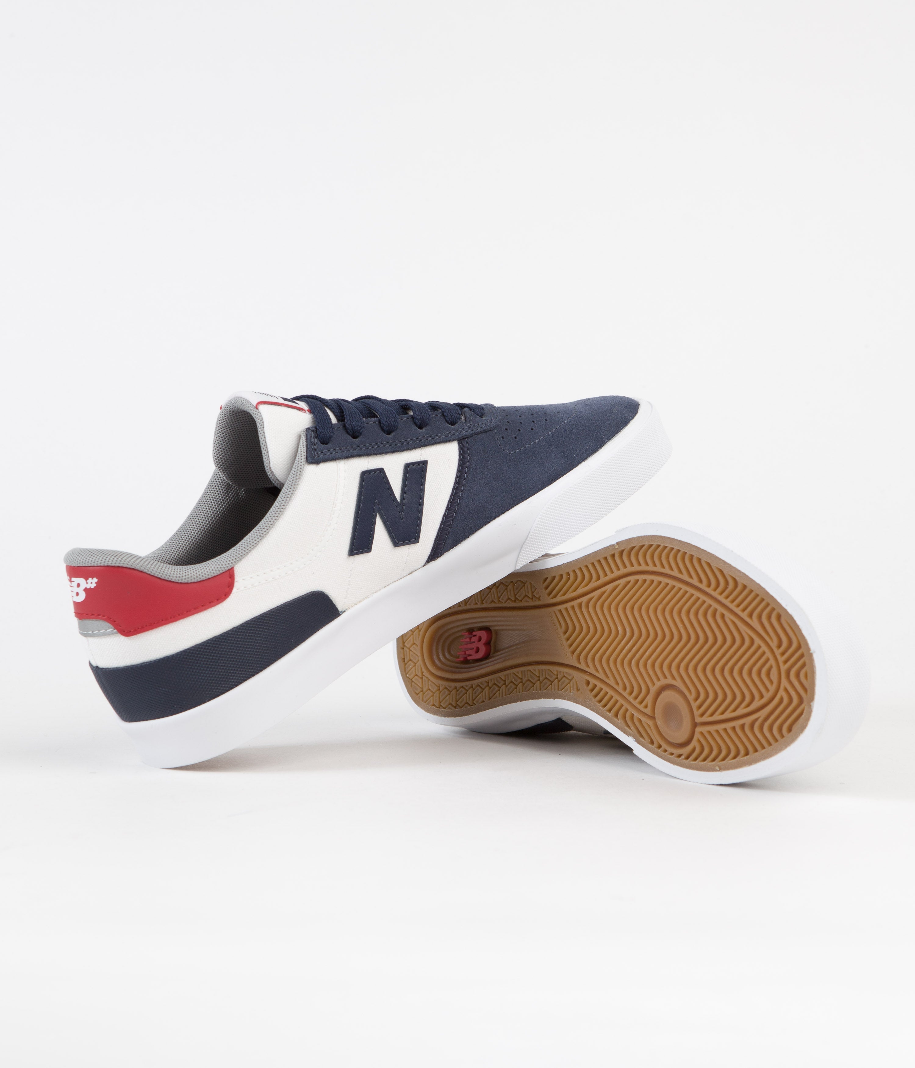 New Balance Numeric 272 Shoes - Navy / White / Red | Flatspot