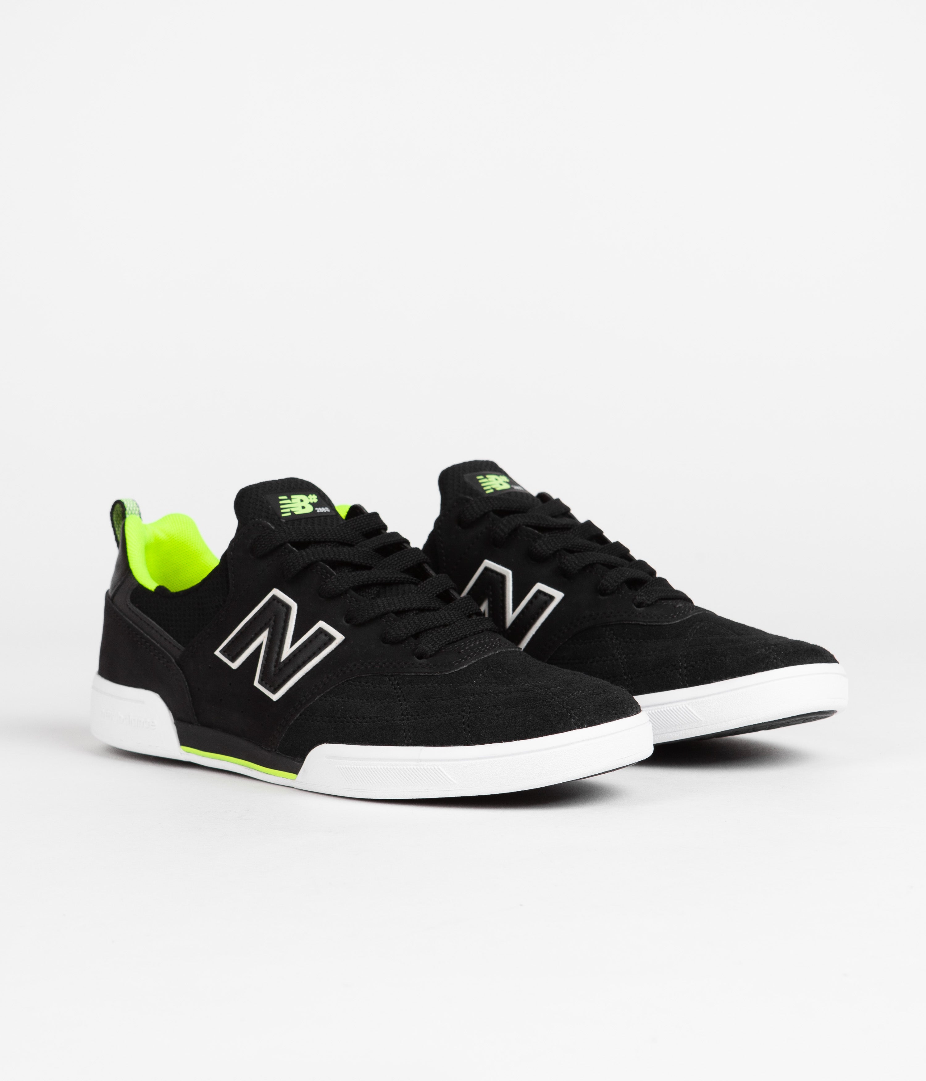 New Balance Numeric 288 Shoes - Black / White | Flatspot