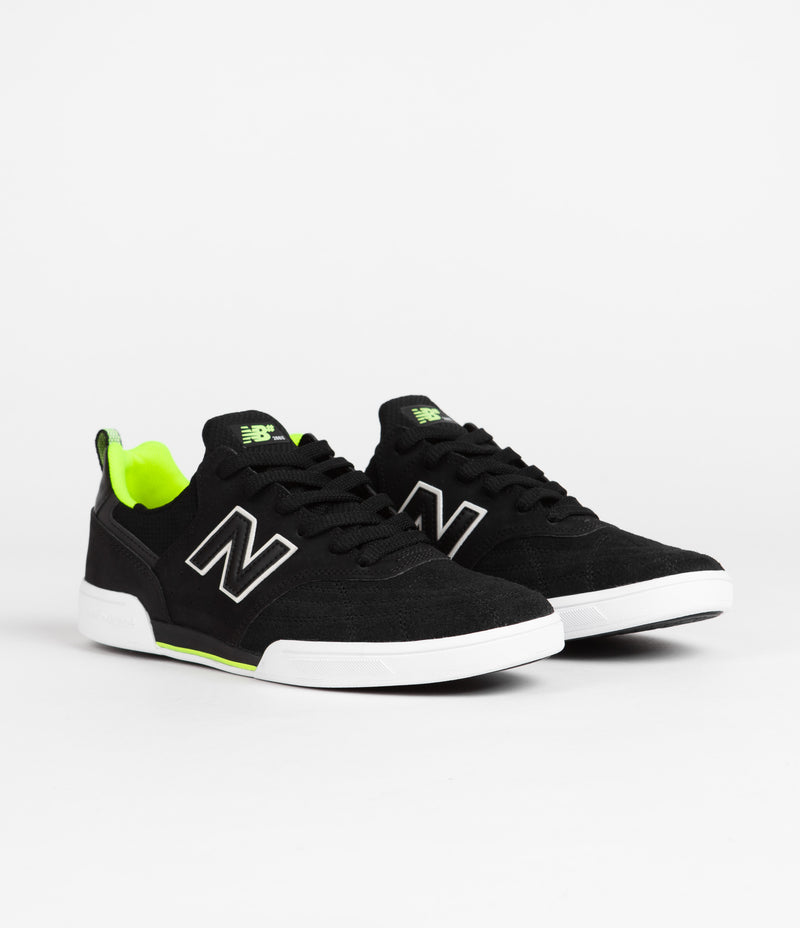 New Balance Numeric 288 Shoes - Black / White | Flatspot