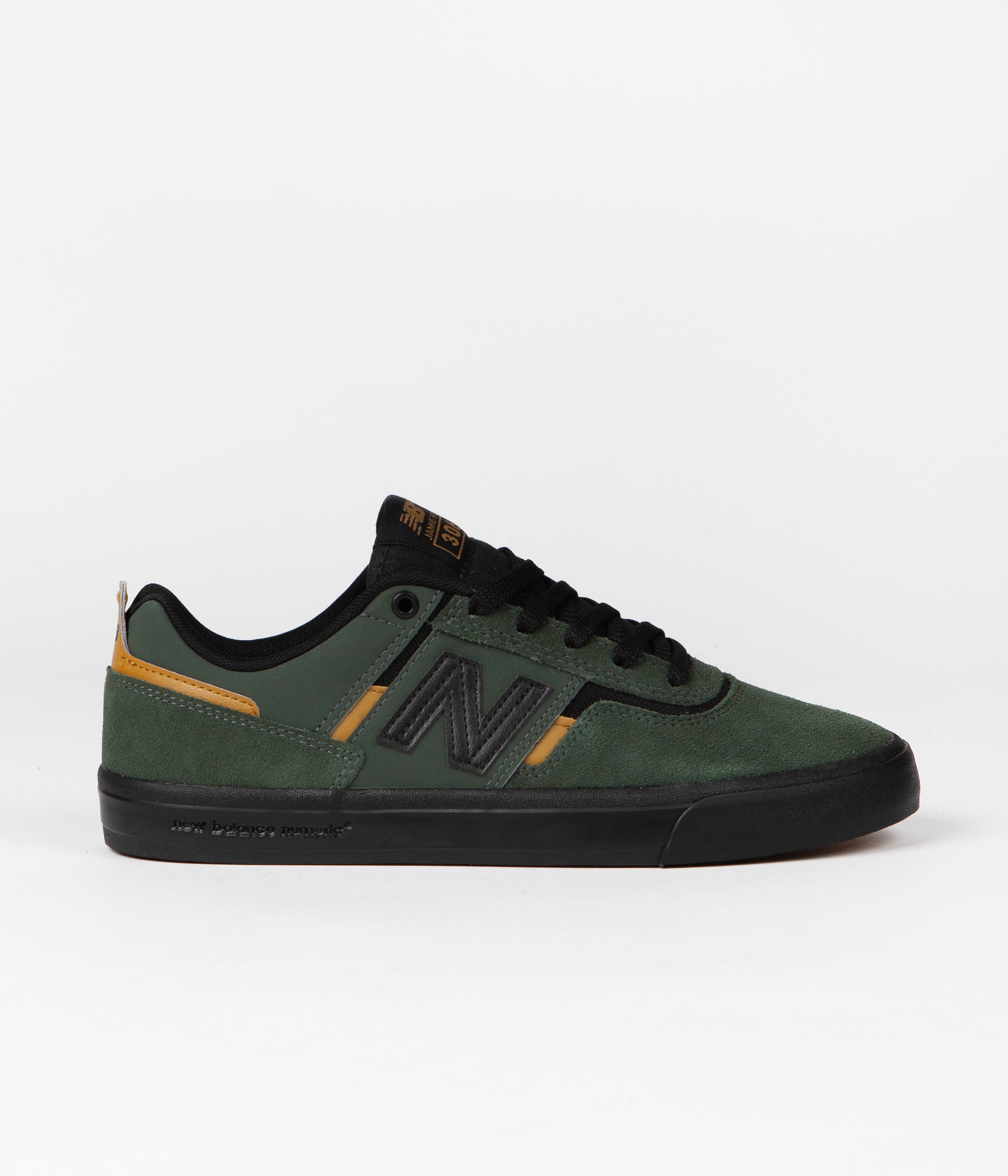 New Balance Numeric 306 Jamie Foy Shoes - Forest / Black | Flatspot
