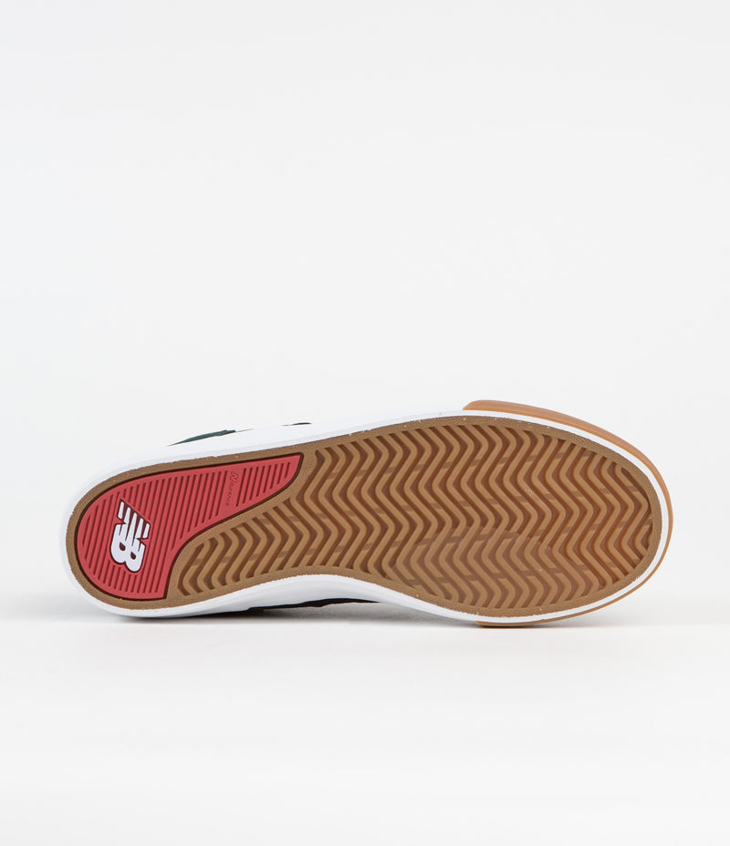 New Balance Numeric 306 Jamie Foy Slip On Shoes - Black / White | Flatspot