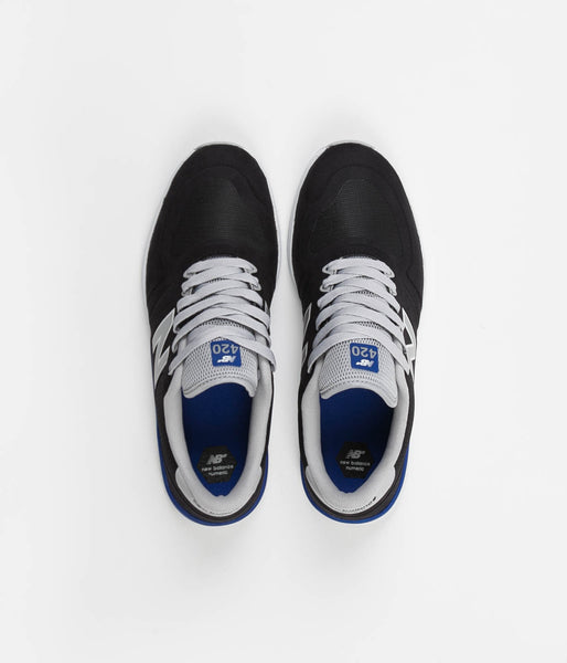 New Balance Numeric 420 Shoes - Black / Royal | Flatspot