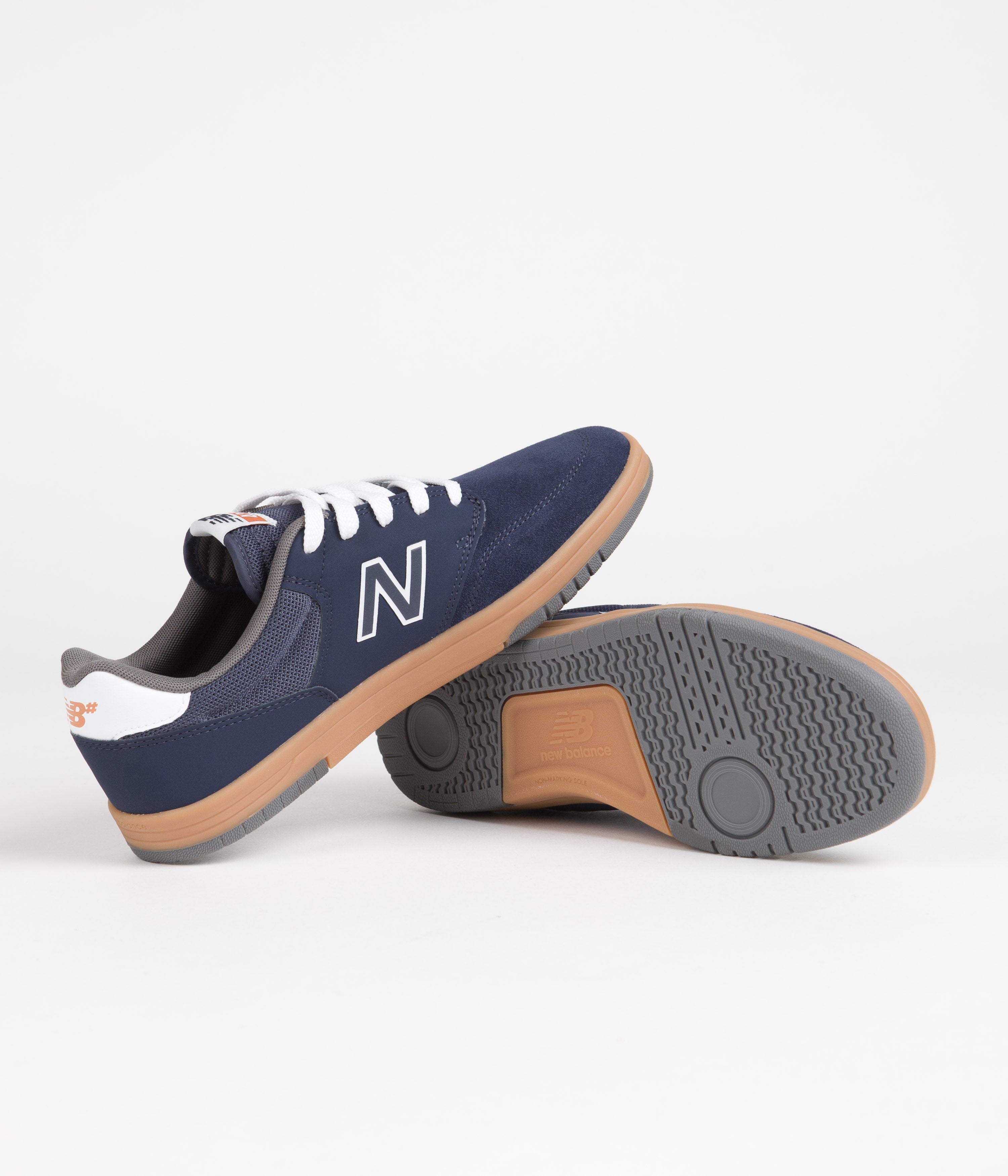 New Balance Numeric 425 Shoes - Navy / Atomic Yellow | Flatspot