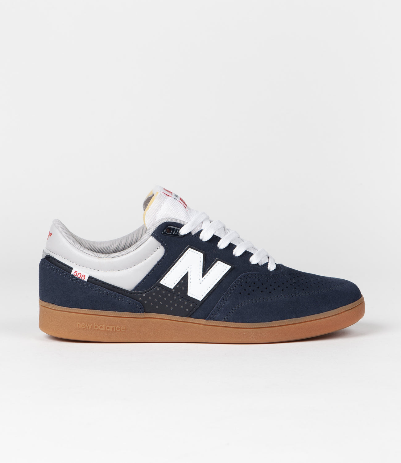 New Balance Numeric 508 Brandon Westgate Shoes - Navy / Gum | Flatspot