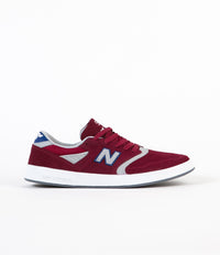 New Balance Numeric 598 Shoes - Red / Grey | Flatspot