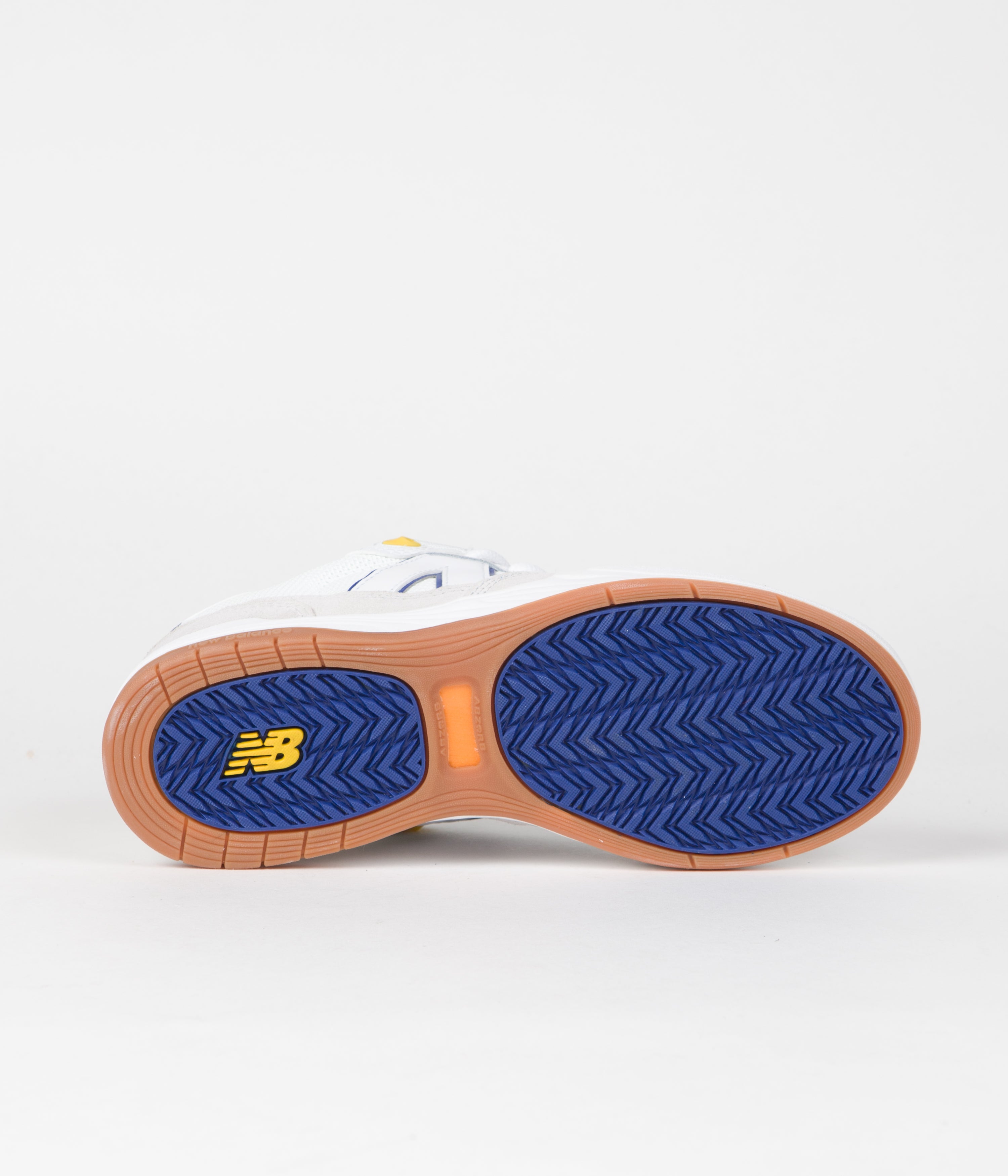 New Balance Numeric 808 Tiago Lemos Shoes - White / Royal | Flatspot