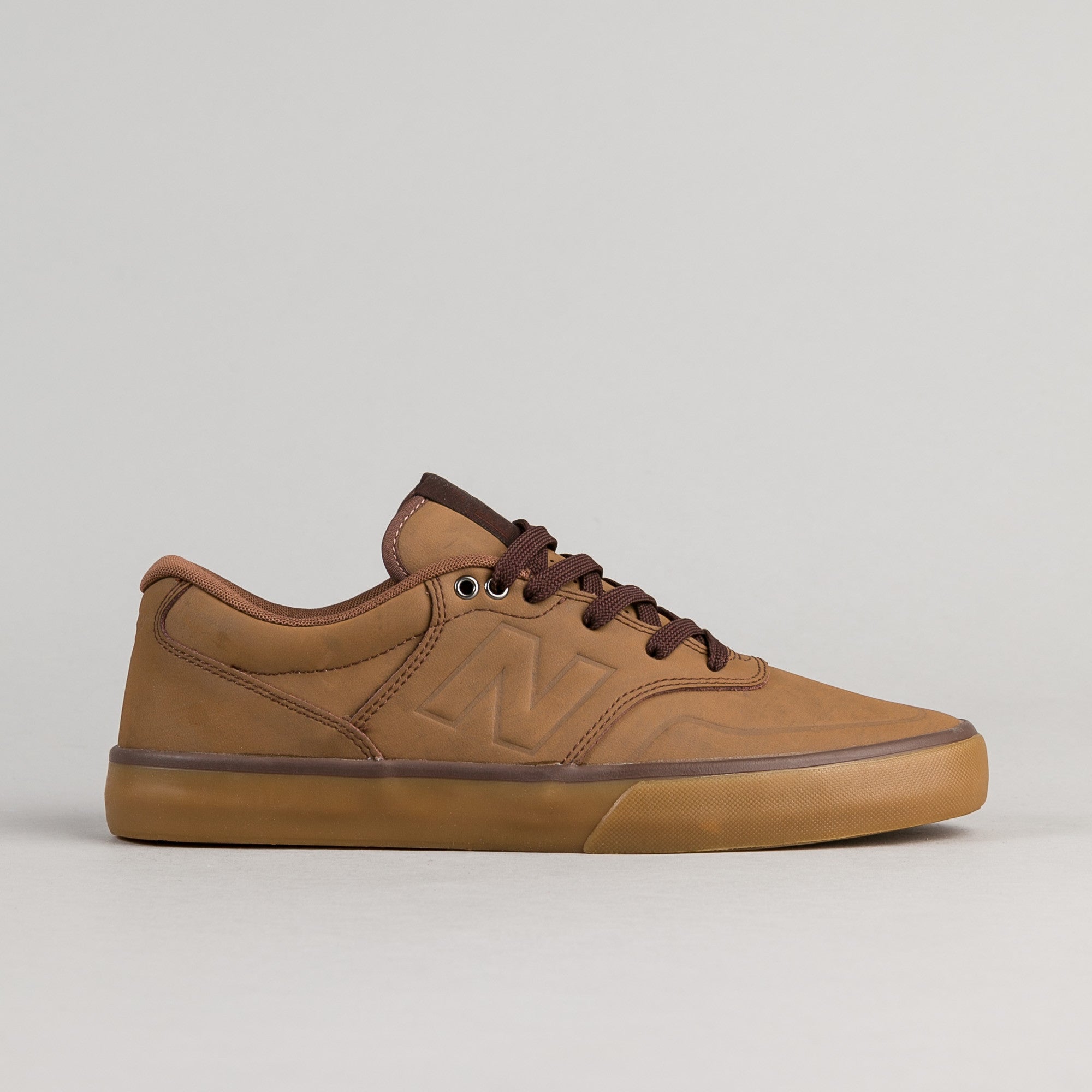 New Balance Numeric Arto 358 Shoes - Saddle Gum | Flatspot