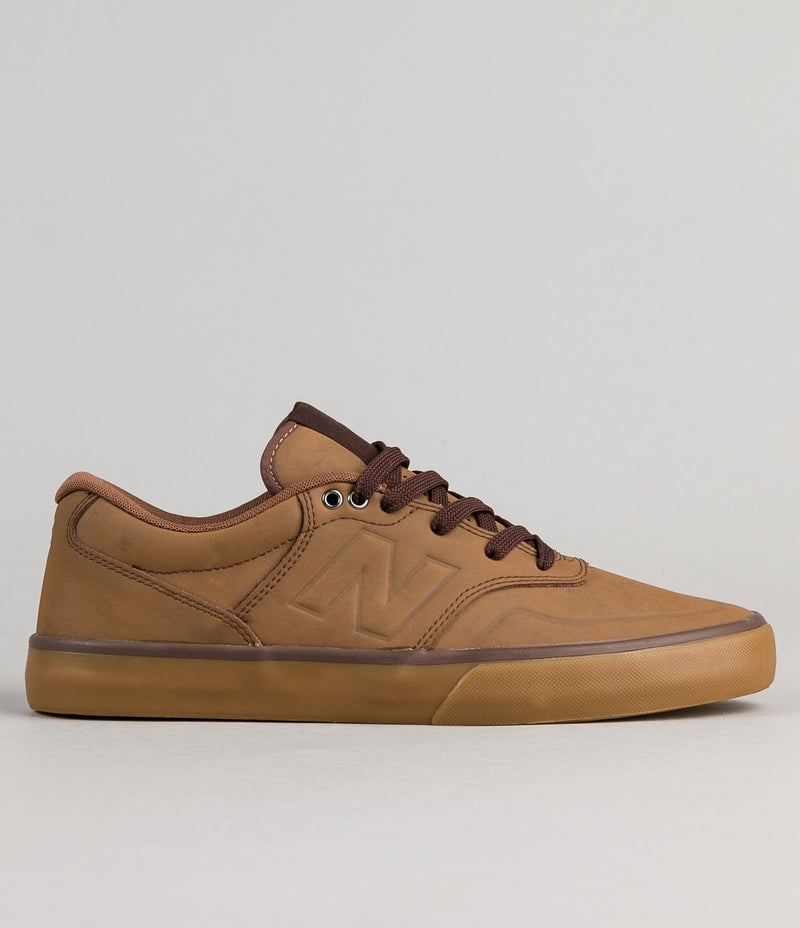 New Balance Numeric Arto 358 Shoes - Saddle Gum | Flatspot