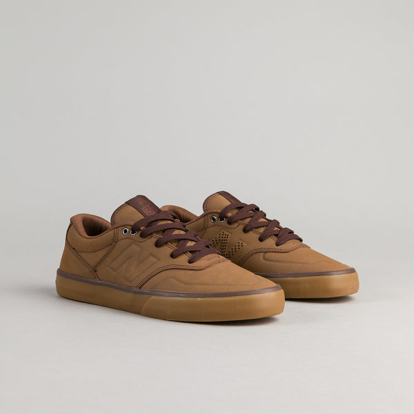 New Balance Numeric Arto 358 Shoes - Saddle Gum | Flatspot