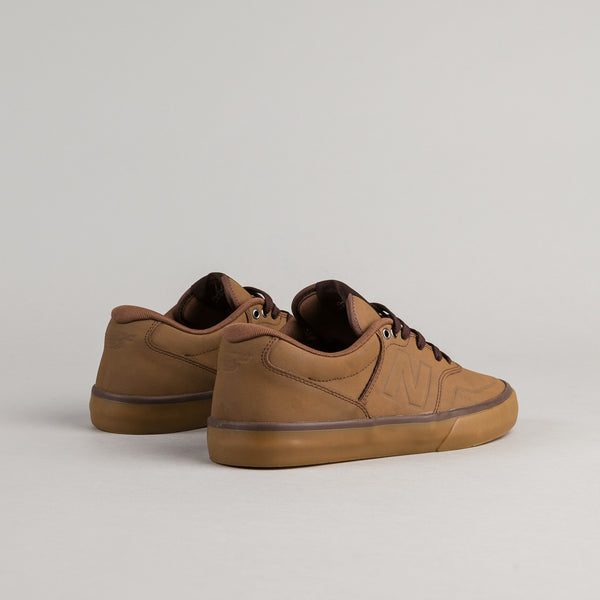 New Balance Numeric Arto 358 Shoes - Saddle Gum | Flatspot