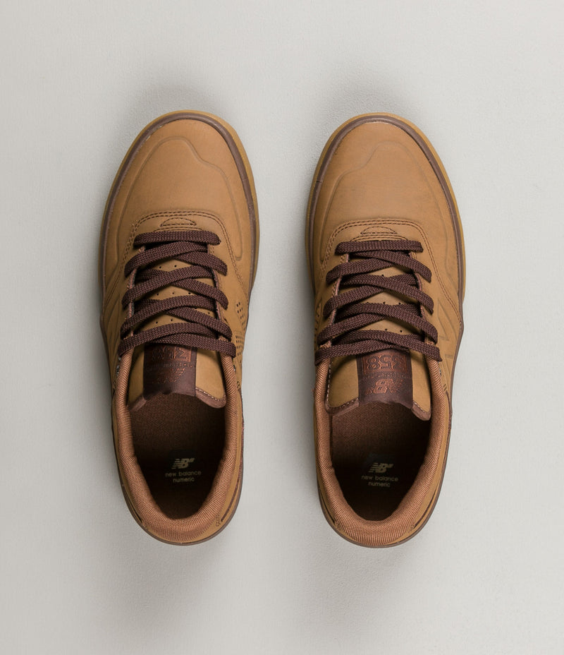 New Balance Numeric Arto 358 Shoes - Saddle Gum | Flatspot