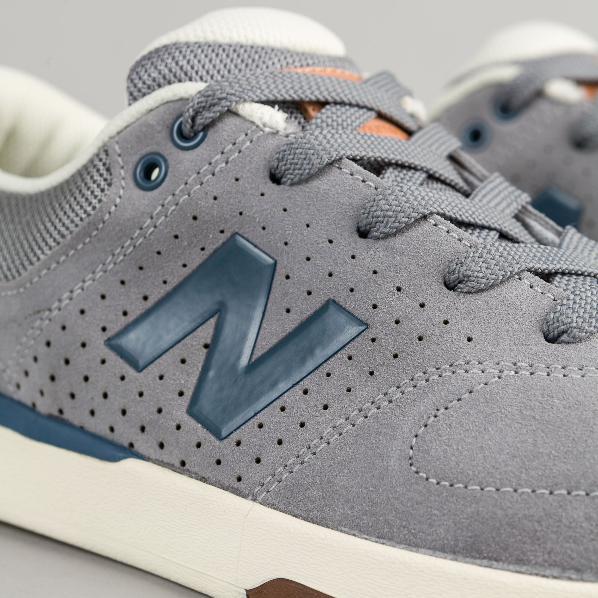New Balance Numeric PJ Stratford 533 Shoes - Thunder / Navy | Flatspot