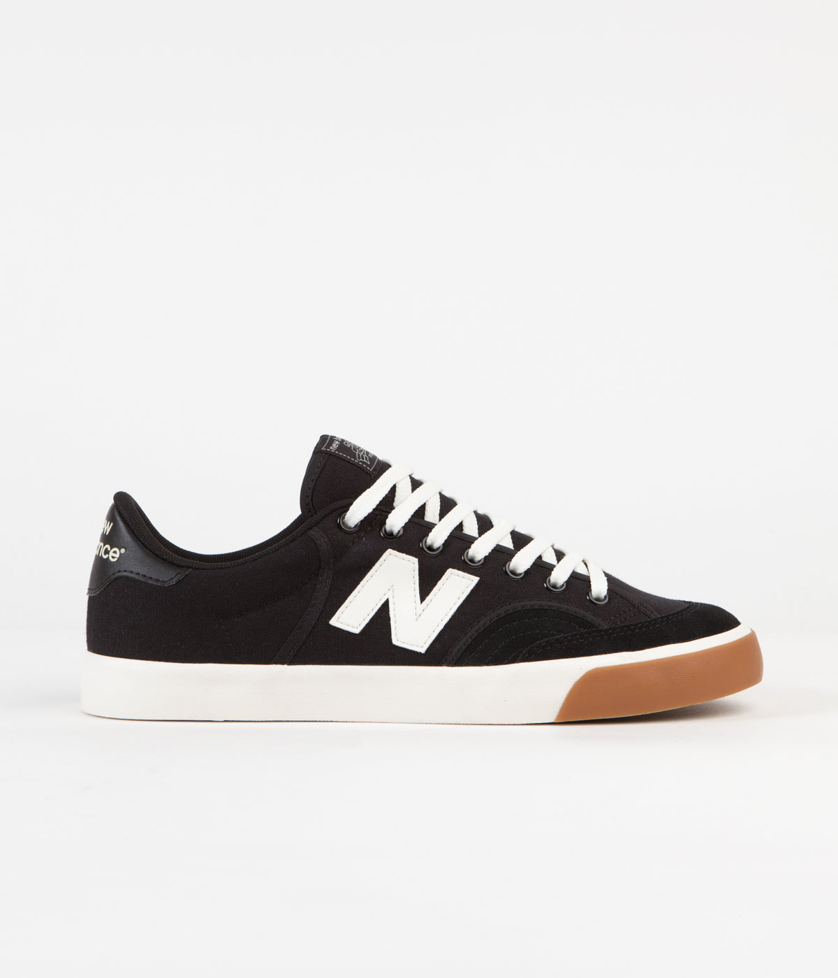 New Balance Numeric Pro Court 212 Shoes - Black / White | Flatspot