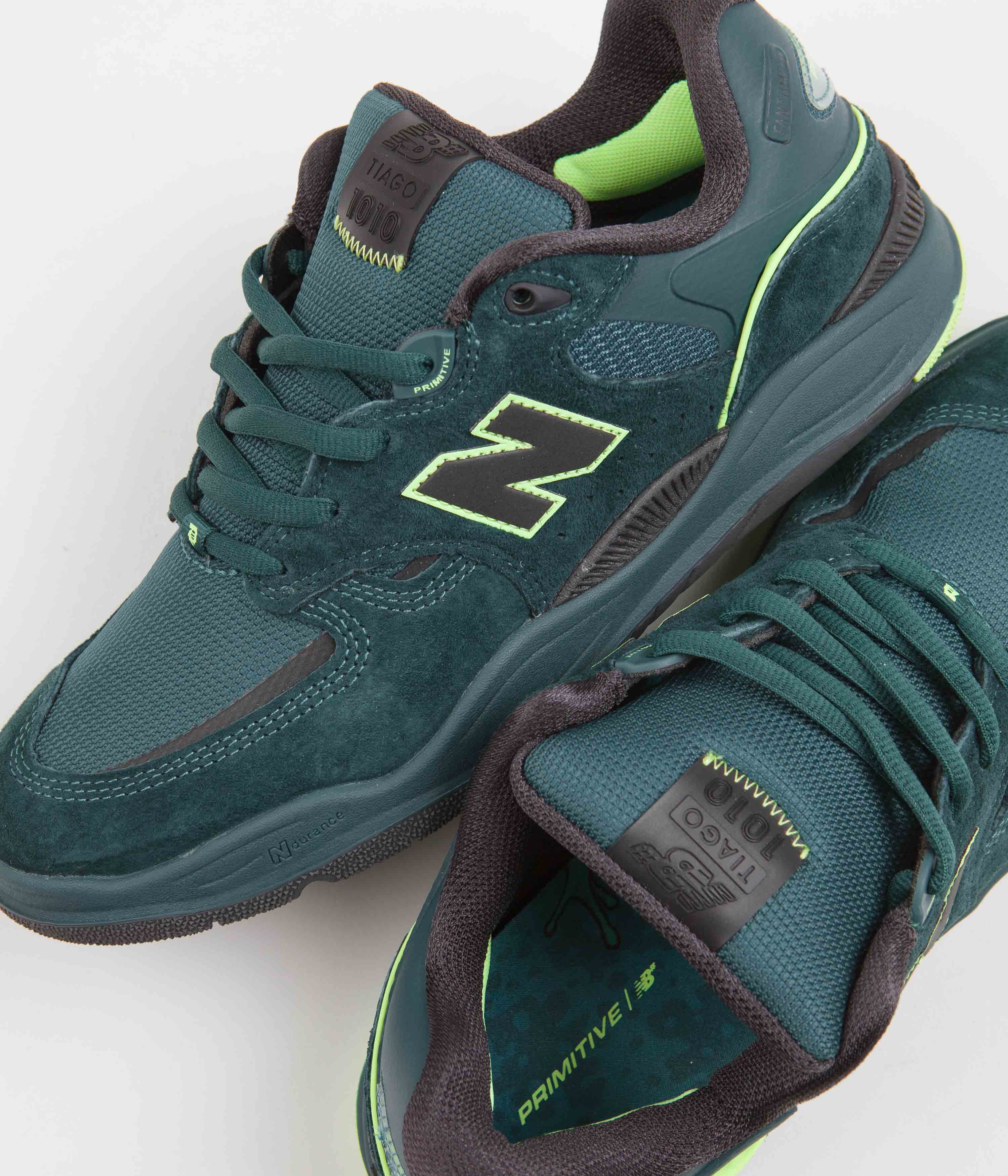 New Balance Numeric x Primitive 1010 Tiago Lemos Shoes - Deep Teal / L ...