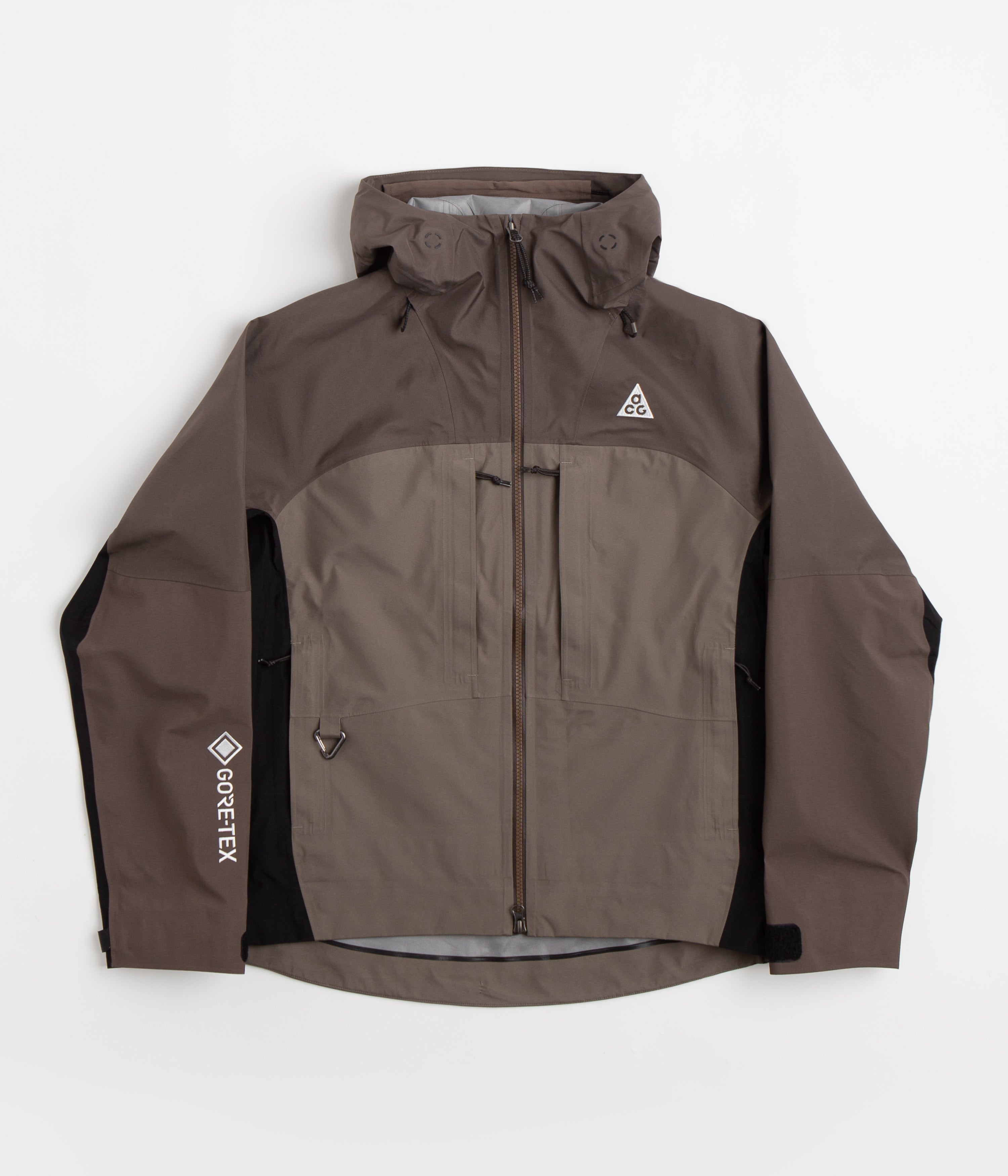 Nike ACG Womens Misery Ridge Jacket - Ironstone / Olive Grey / Black ...