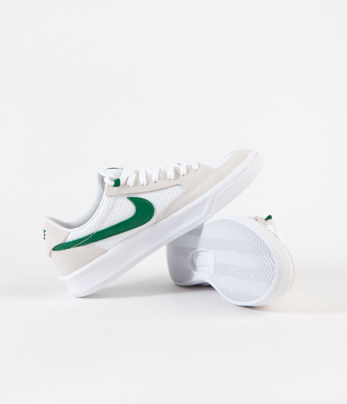 Nike SB Adversary Shoes - White / Pine Green - White - White | Flatspot
