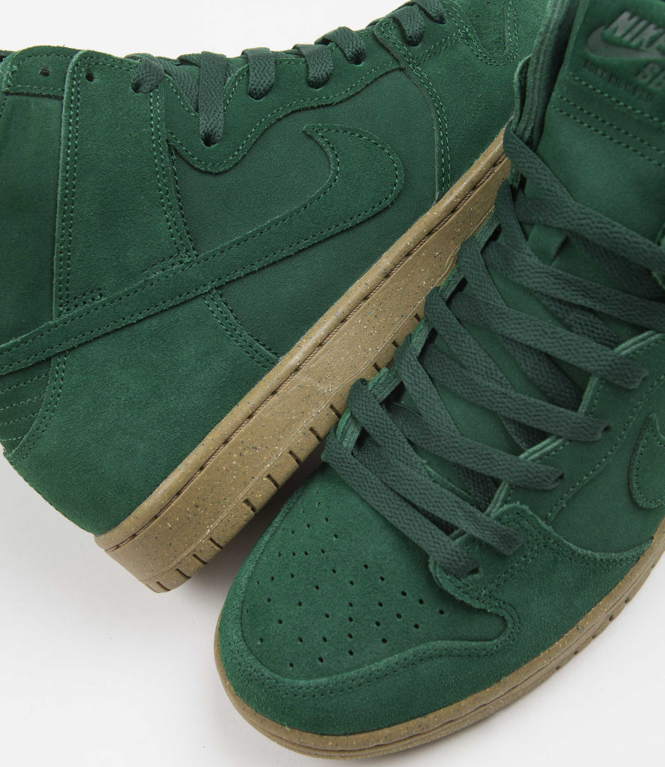 Nike SB Dunk High Pro Shoes - Gorge Green / Gorge Green / Black | Flatspot