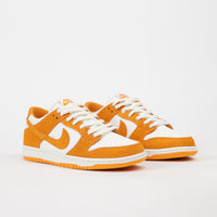 Nike SB Dunk Low Pro Shoes - Circuit Orange / Circuit Orange / Sail ...