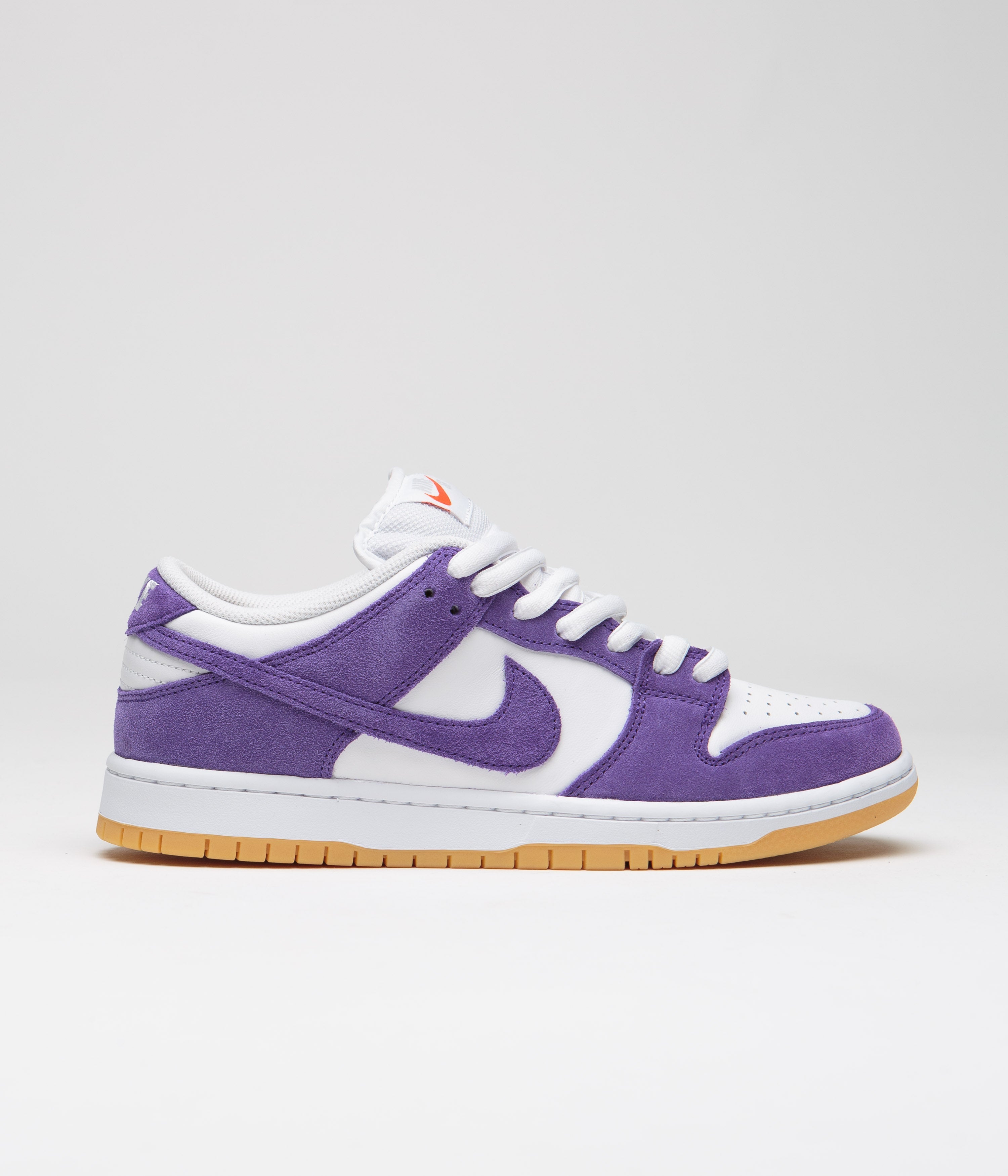 Nike SB Dunk Low Pro Shoes - Court Purple / Court Purple - White | Flatspot