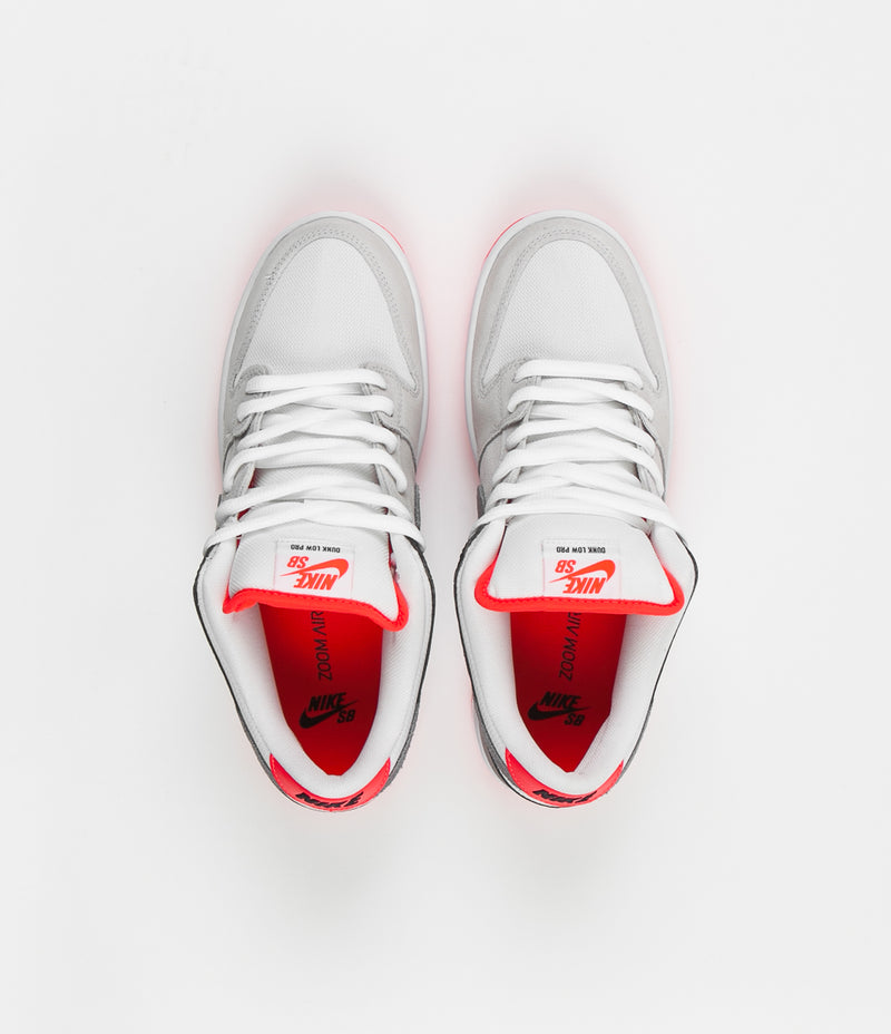 Nike SB Orange Label Dunk Low Pro Shoes - Neutral Grey / Cool Grey - B ...