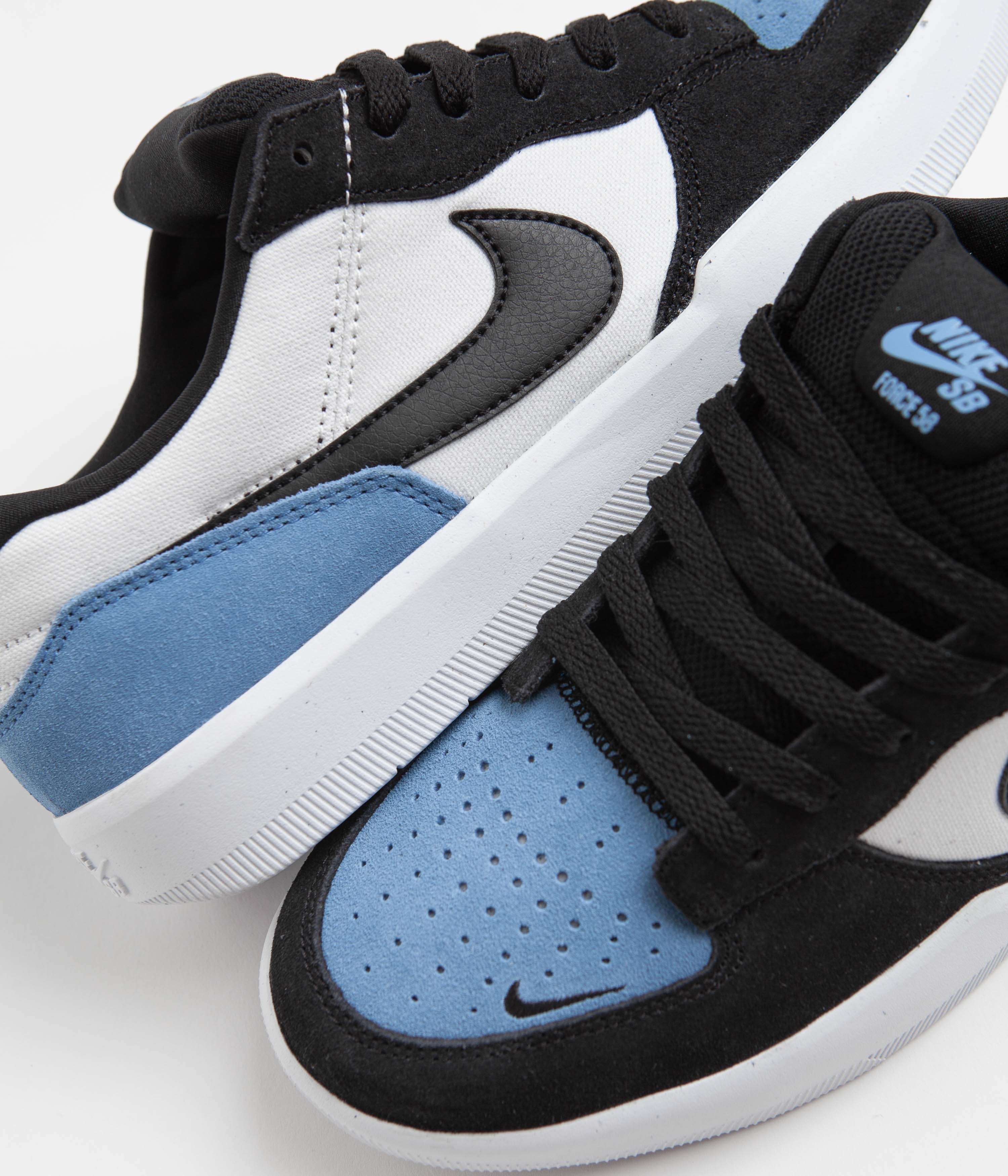 Nike SB Force 58 Shoes - Dutch Blue / Black - White | Flatspot