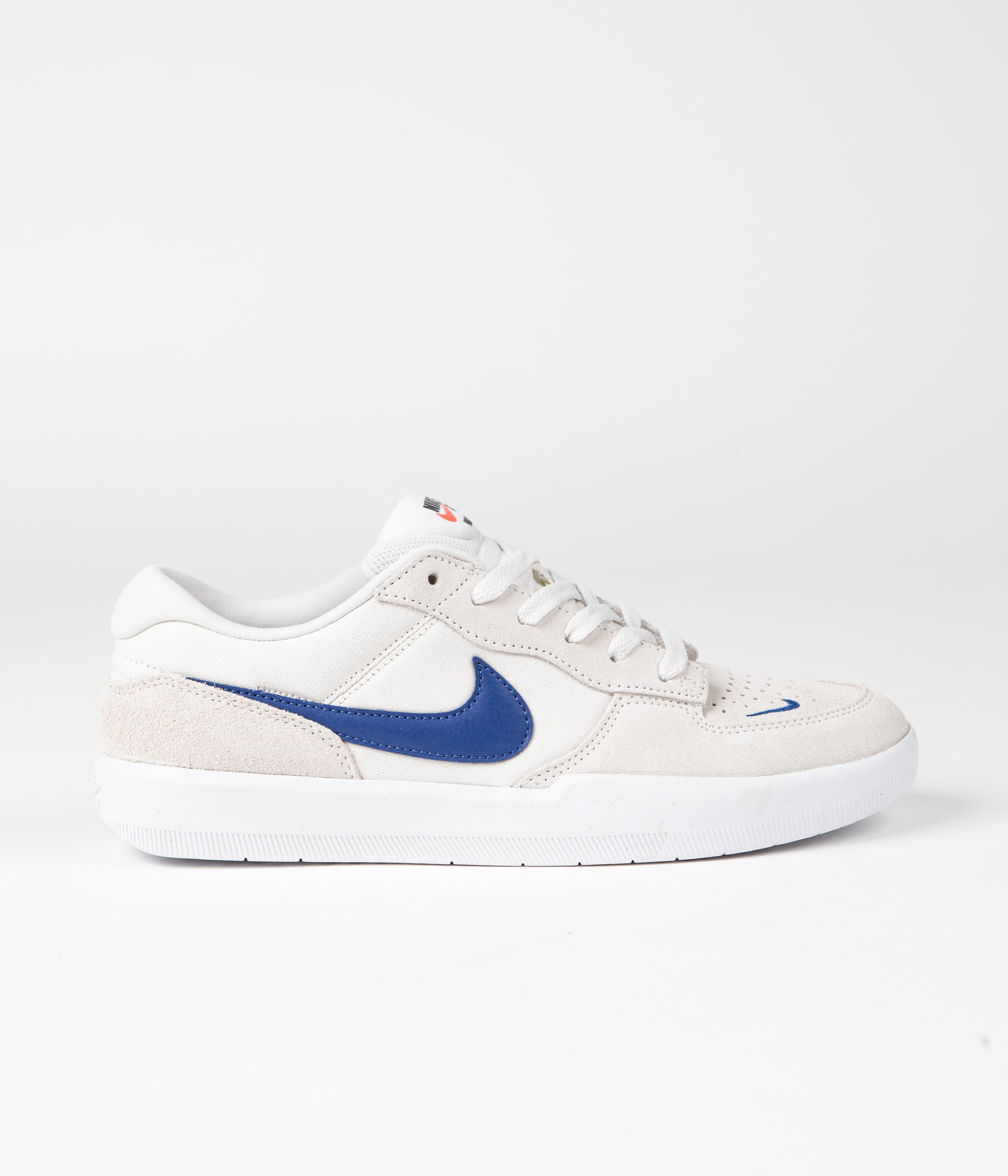 Nike SB Force 58 Shoes - Phantom / Blue Jay - Phantom - White | Flatspot