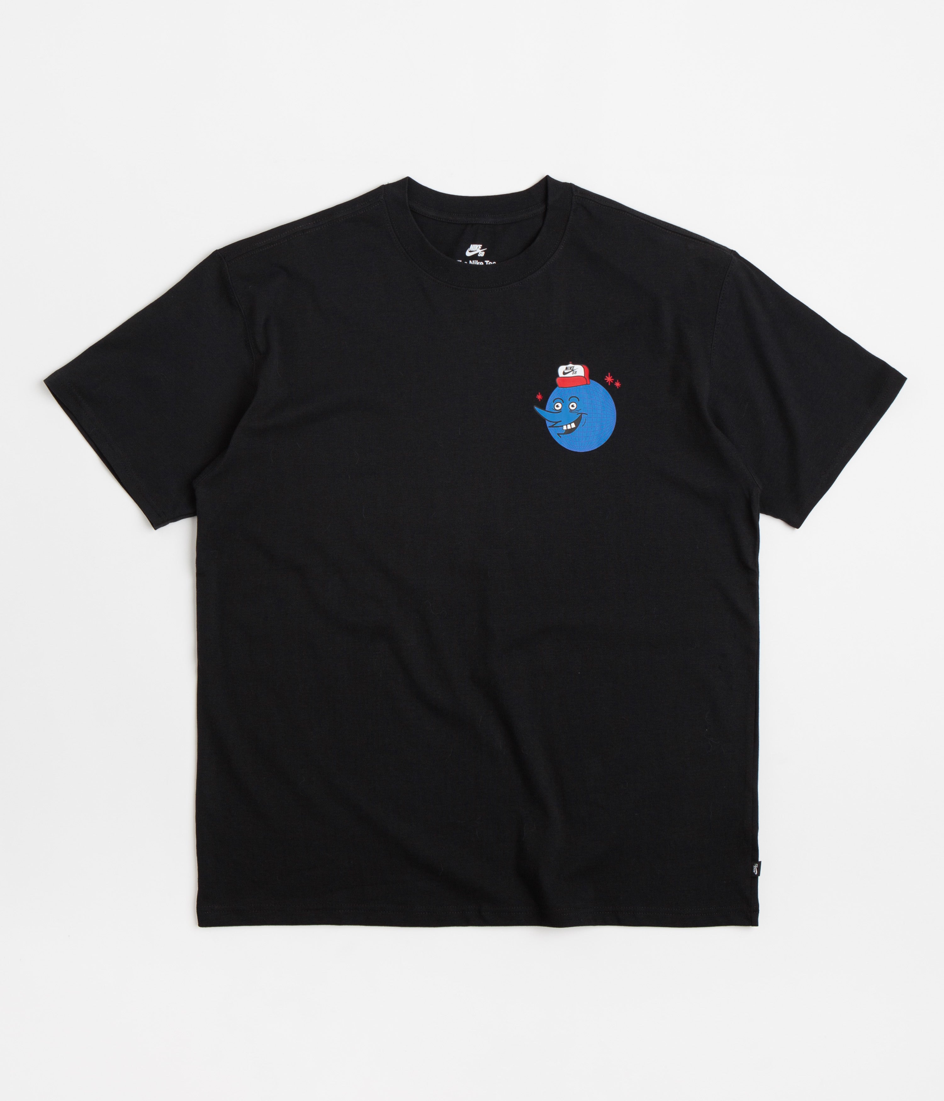Nike SB Globe Guy T-Shirt - Black | Flatspot