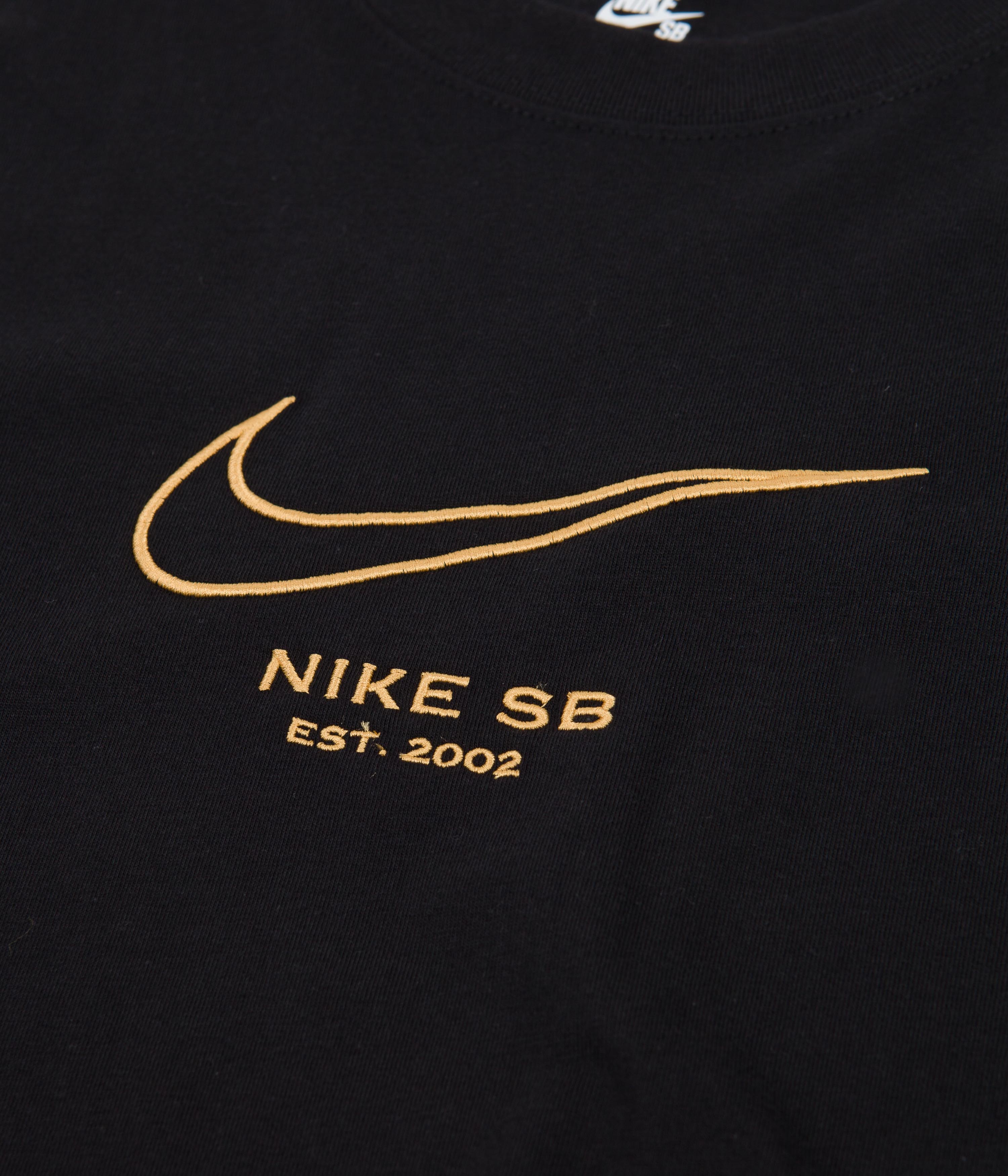 Nike SB Luxury T-Shirt - Black / Gold | Flatspot