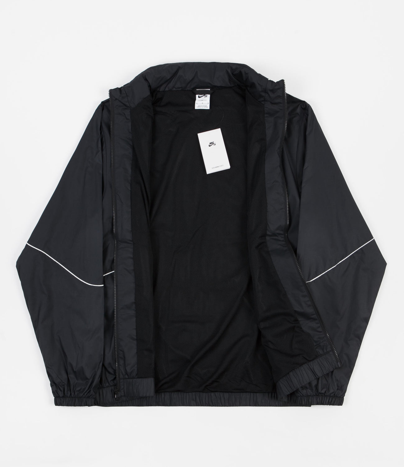 Nike SB Storm-FIT Track Jacket - Black / Black | Flatspot