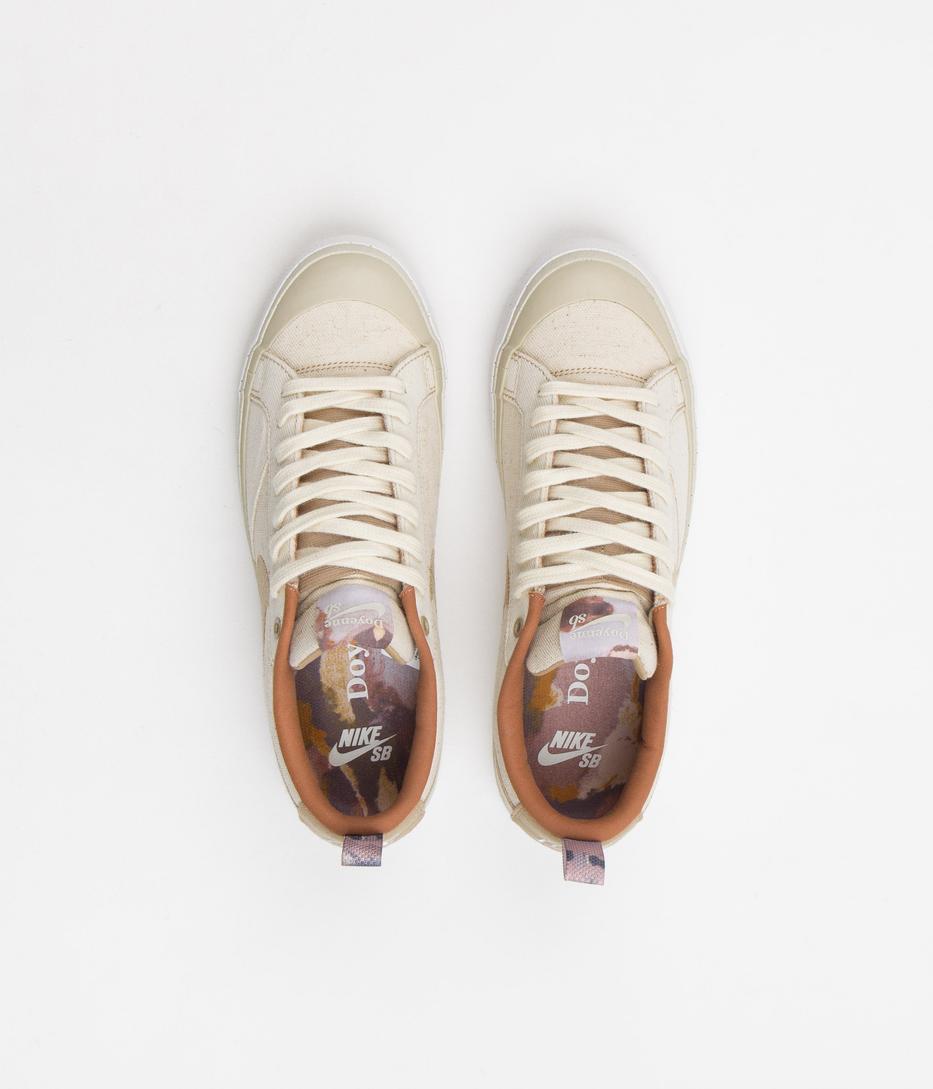 Nike SB x Doyenne Blazer Low Shoes - Coconut Milk / Rattan - Limestone ...