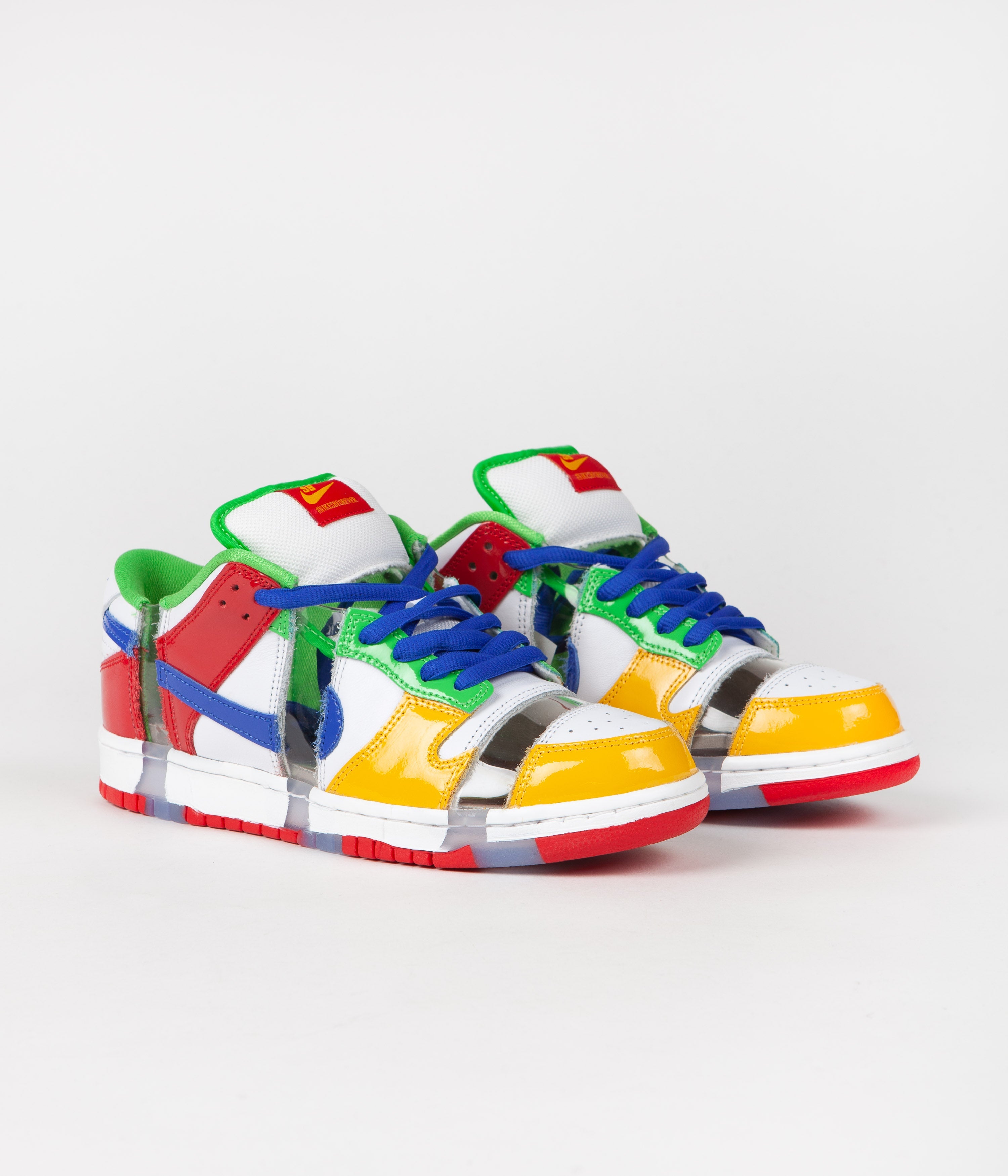 Nike SB Dunk Low OG Sandy Bodecker Shoes - White / Hyper Royal - Mean ...