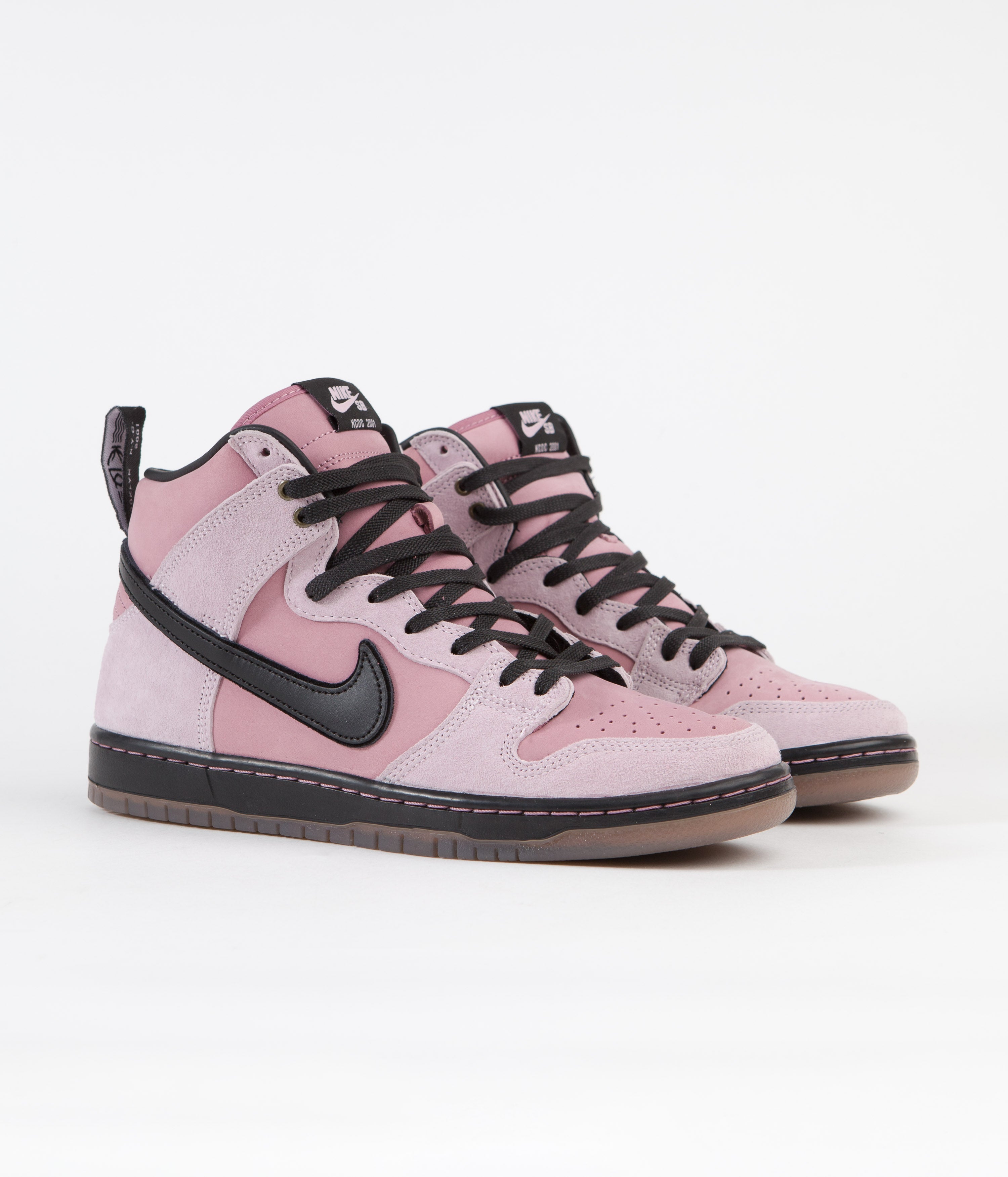 Nike SB x KCDC Dunk High Pro Shoes - Elemental Pink / Black | Flatspot