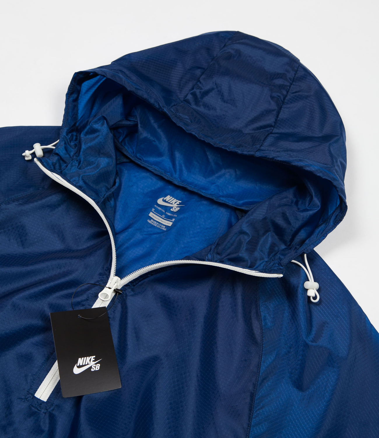 Nike SB x Numbers Jacket - Coastal Blue / Sail / White | Flatspot