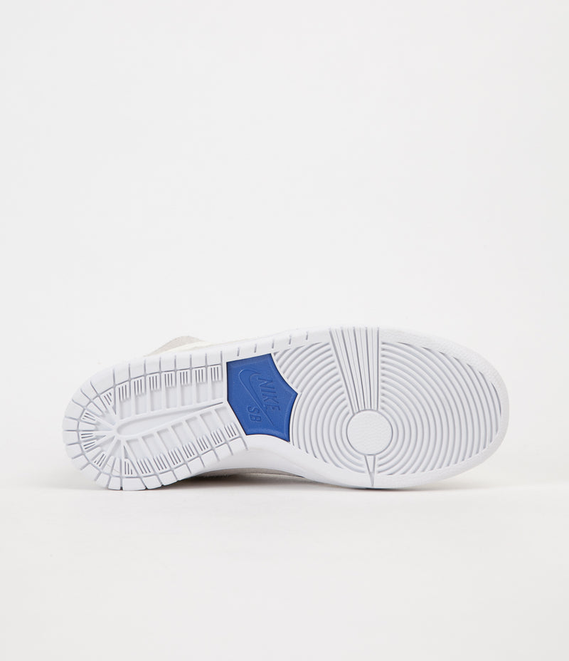 Nike SB x Soulland Dunk High Pro Shoes - Sail / Game Royal - White ...