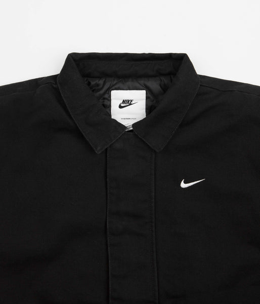 Nike Winter Chore Coat - Black / White | Flatspot