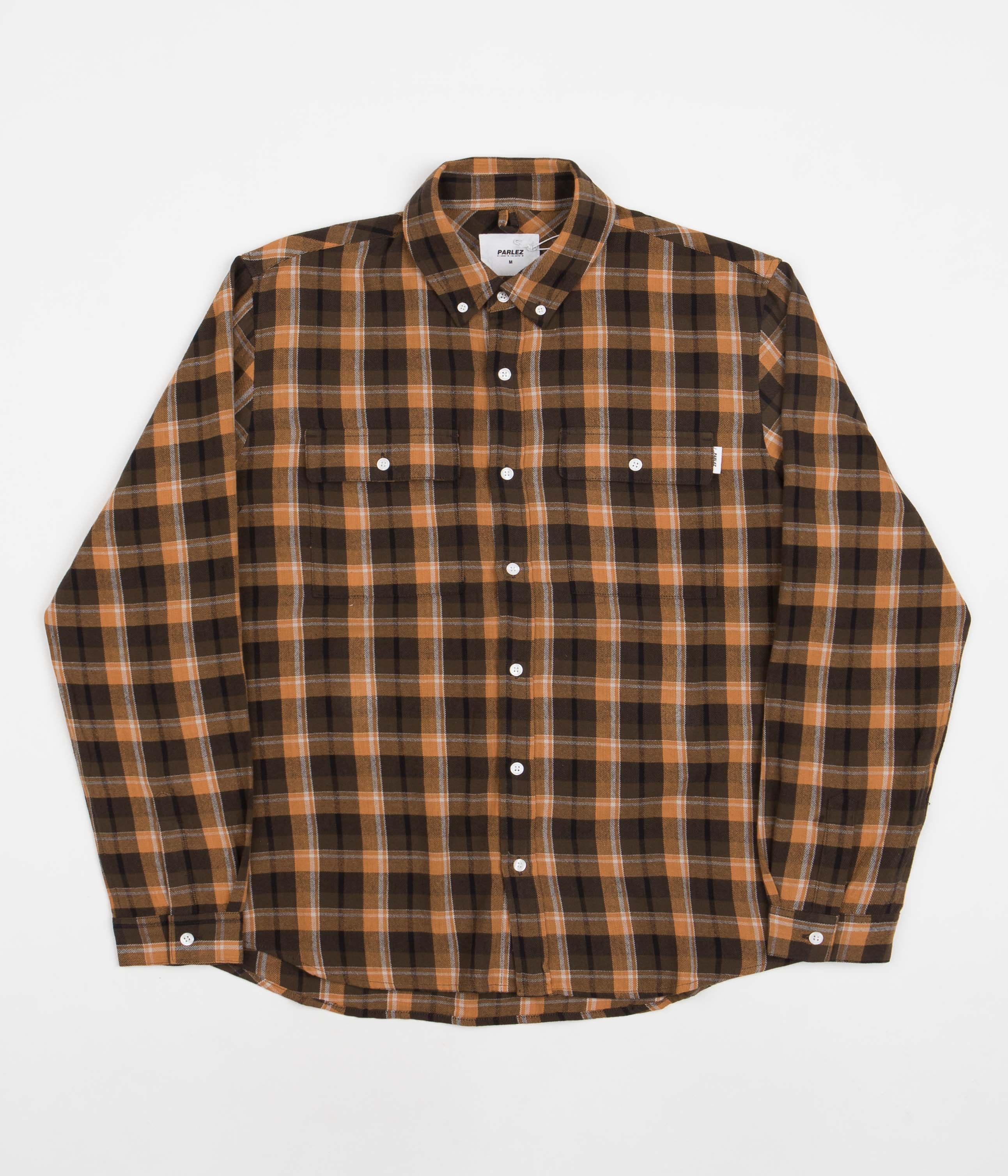 Parlez Carson Shirt - Red Check | Flatspot