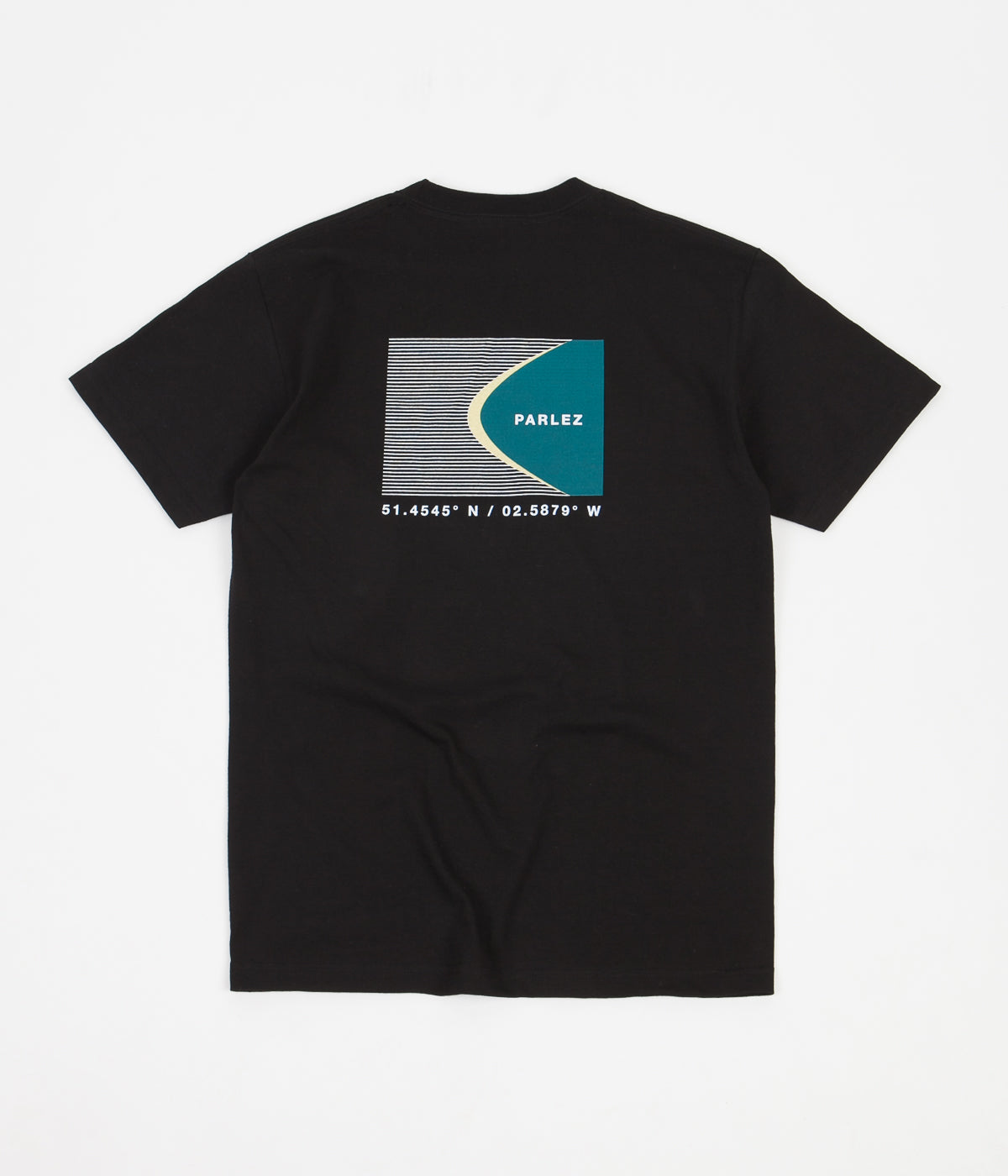 Parlez Coastal T-Shirt - Black | Flatspot