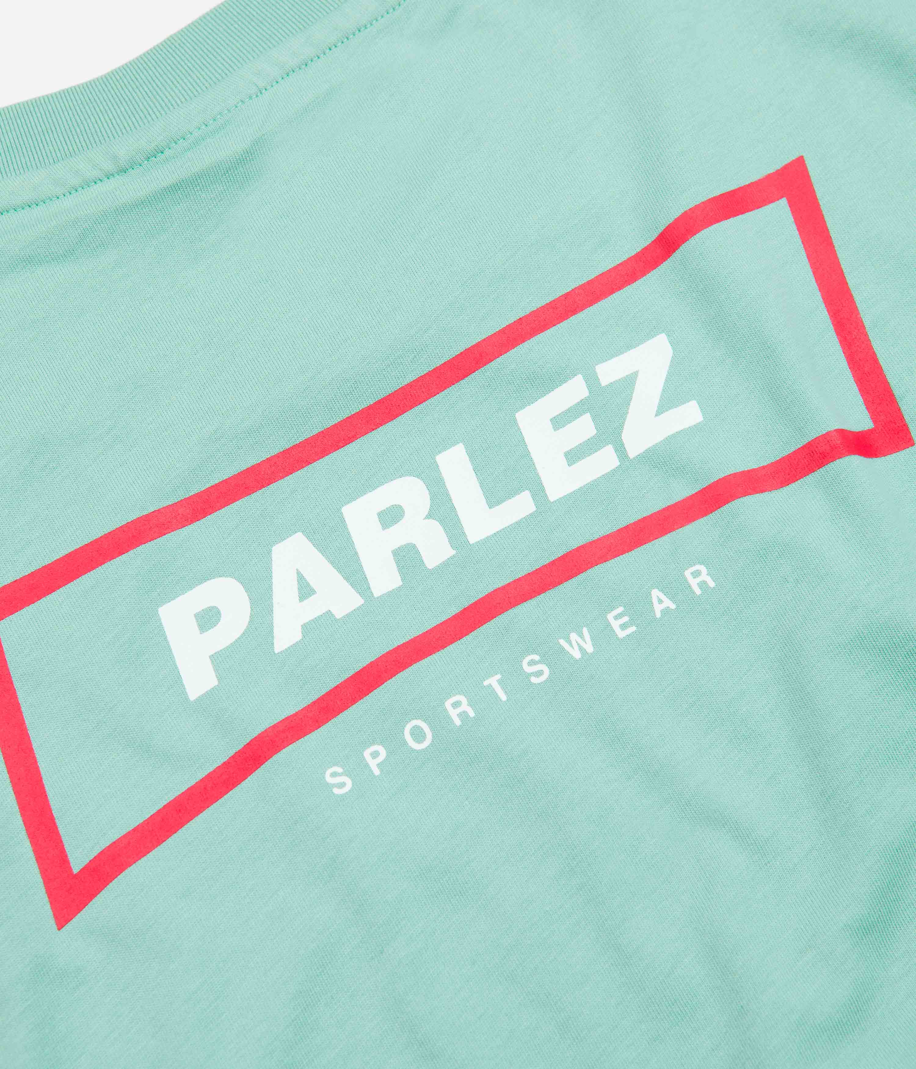 Parlez Downtown T-Shirt - Dusty Aqua | Flatspot