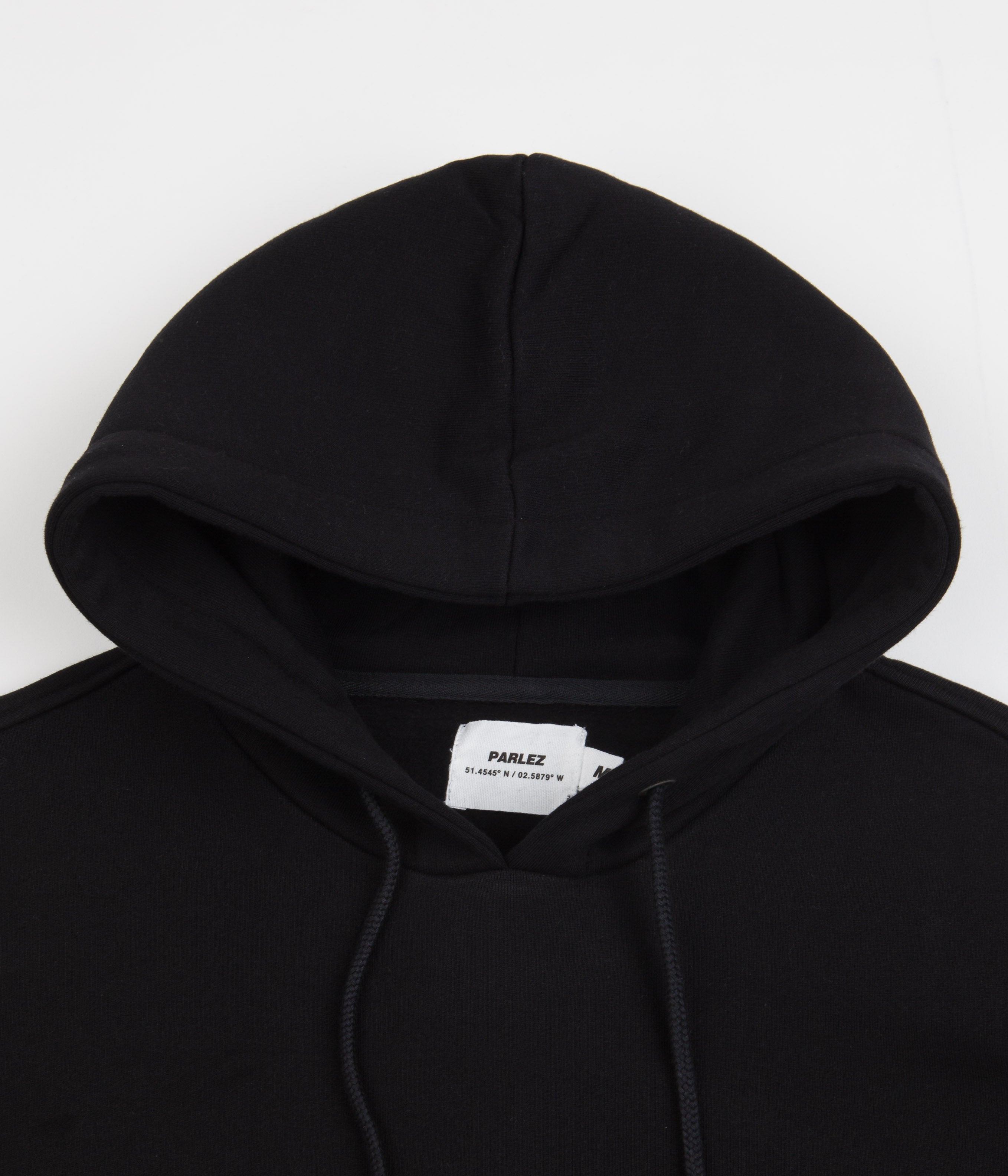 Parlez Kuff Hoodie - Black | Flatspot