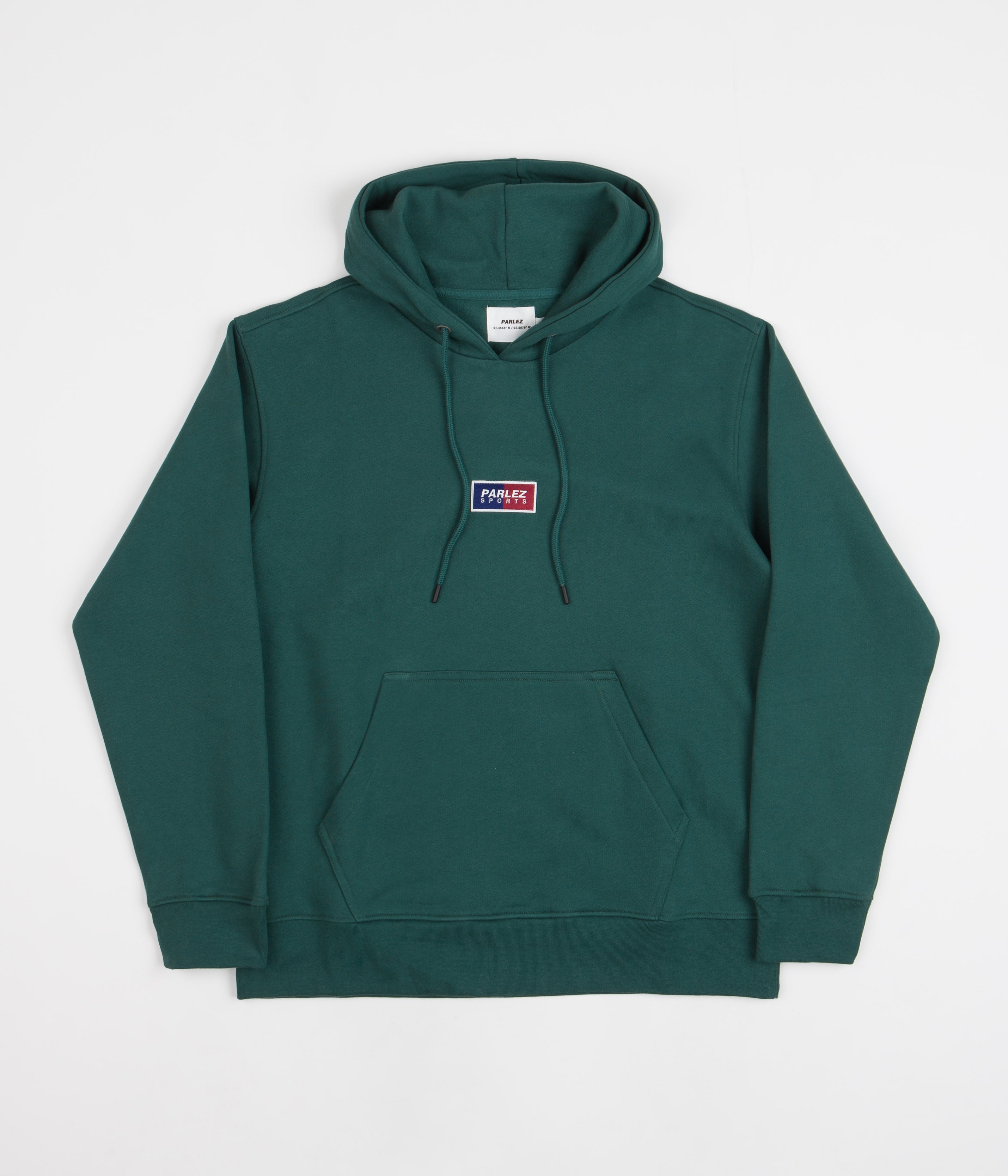 Parlez Kuff Hoodie - Deep Teal | Flatspot