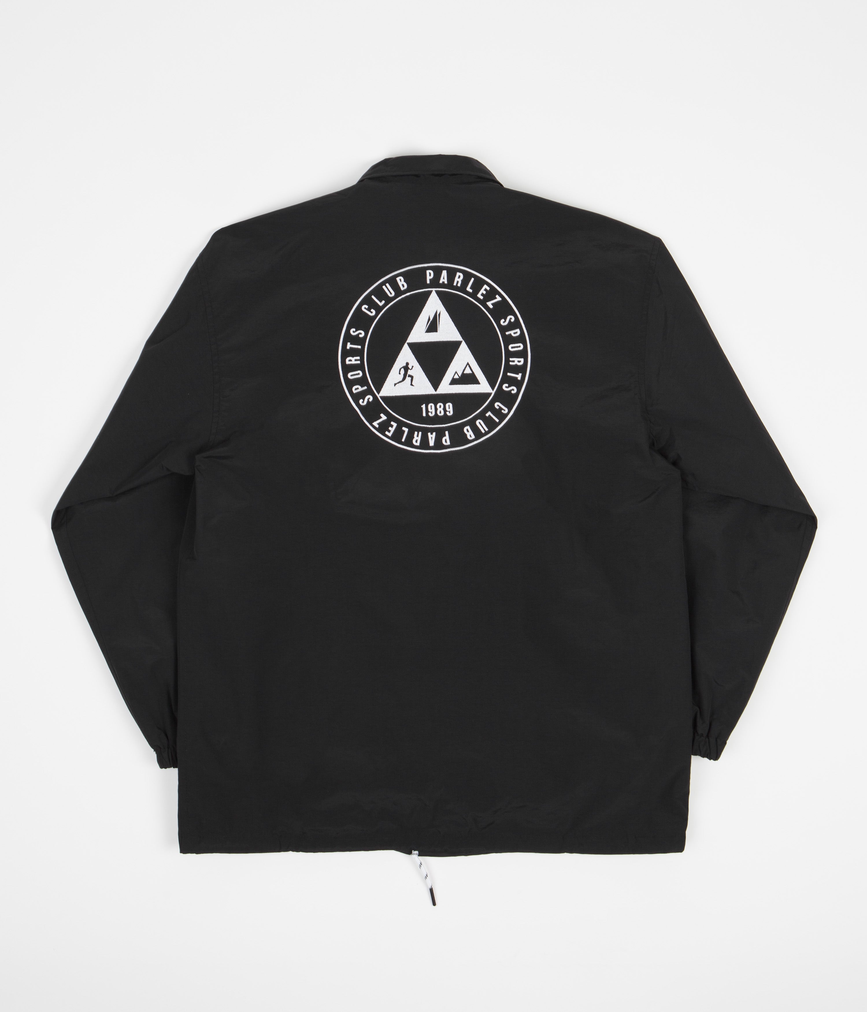 Parlez Marathon Coach Jacket - Black | Flatspot