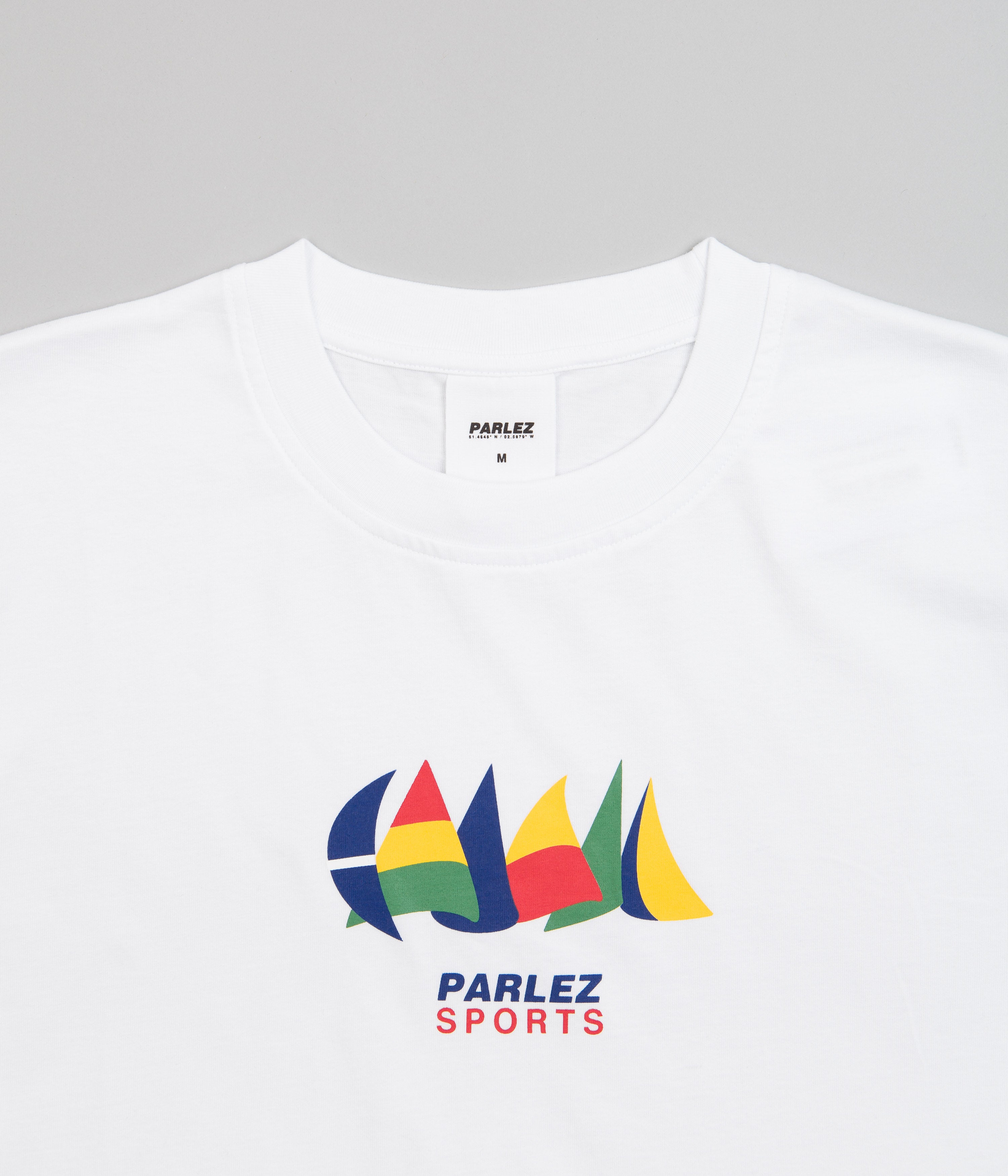 Parlez Seabreeze T-Shirt - White | Flatspot