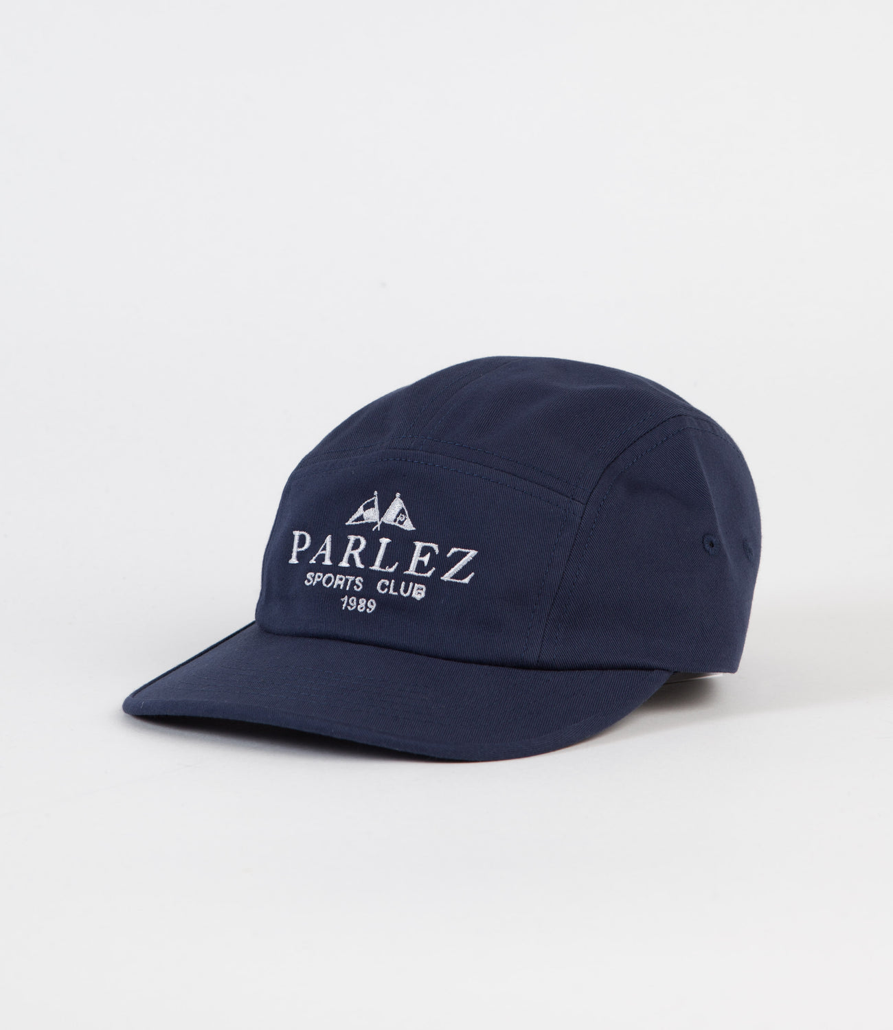 Parlez Sports Club 5 Panel Cap - Navy | Flatspot