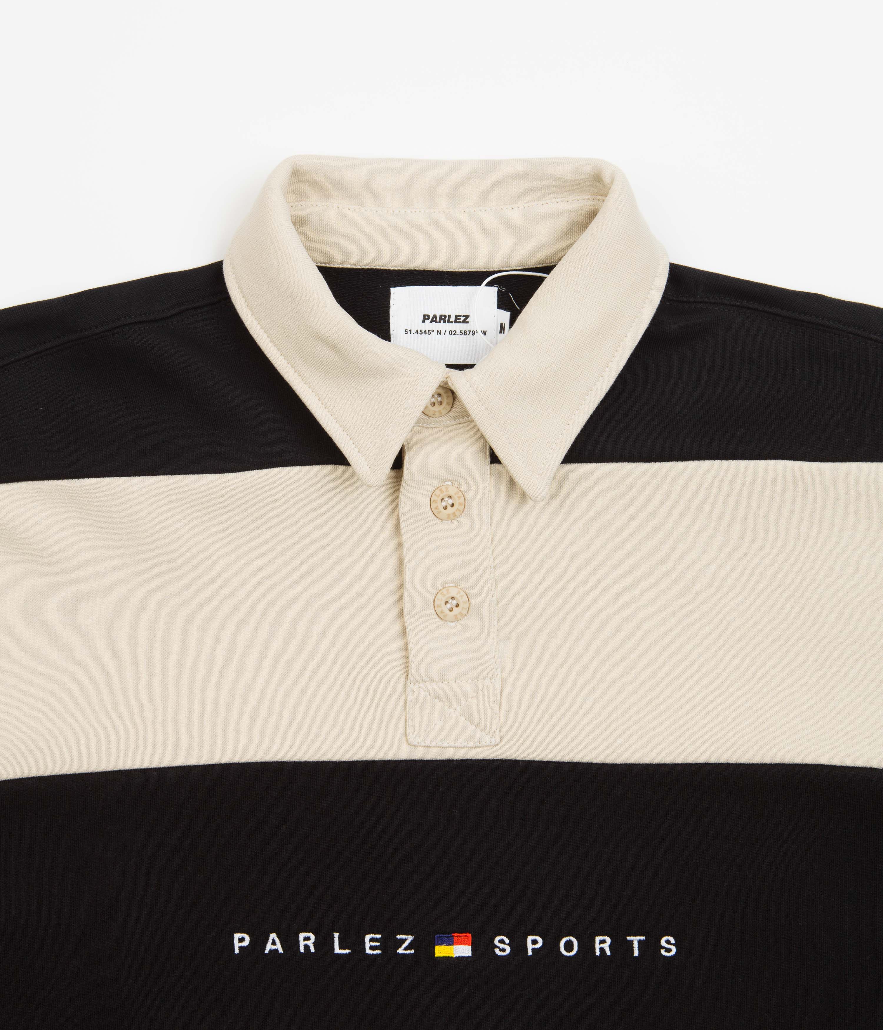 Parlez Standfast Rugby Shirt - Ecru | Flatspot