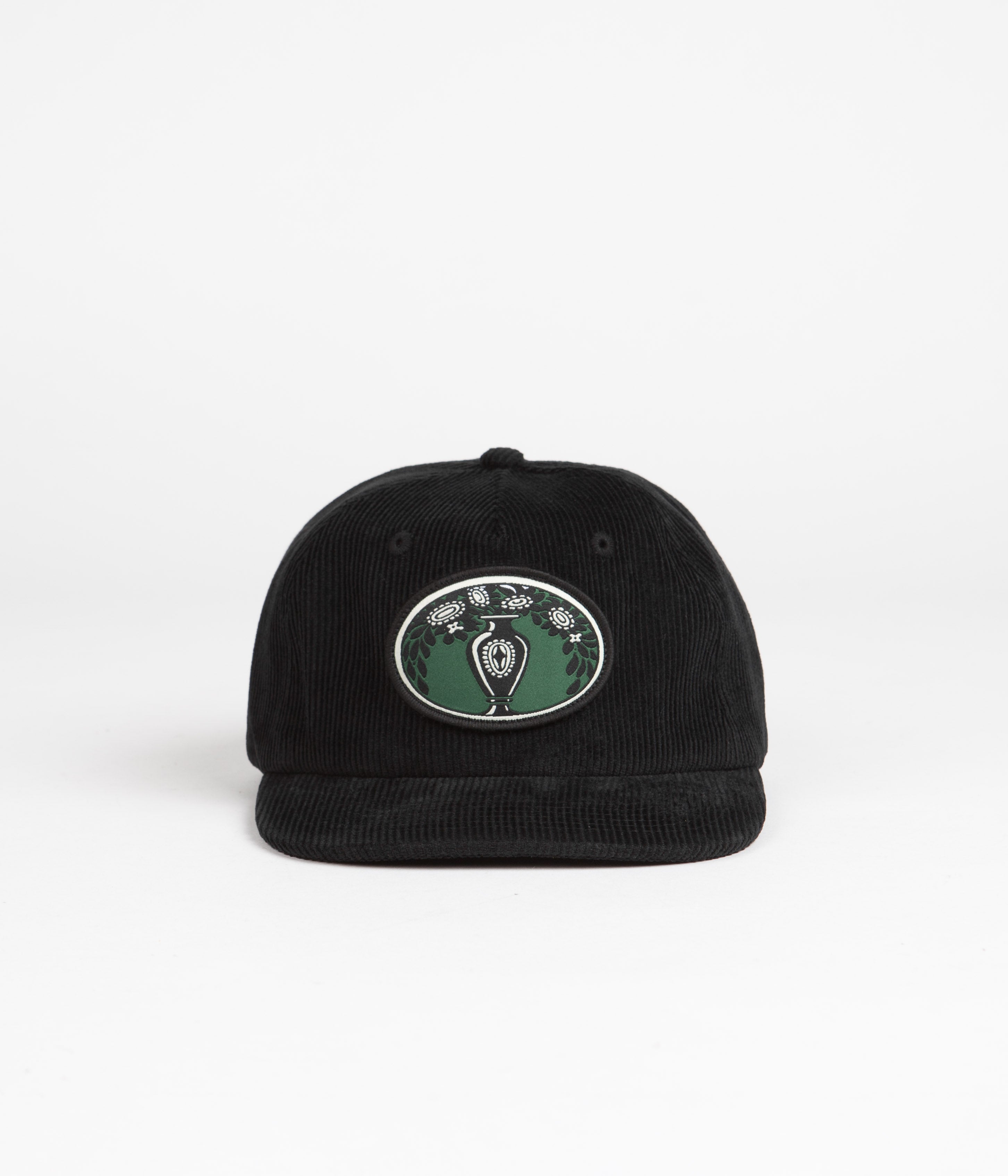 Pass Port Vase 5 Panel Cap - Black | Flatspot