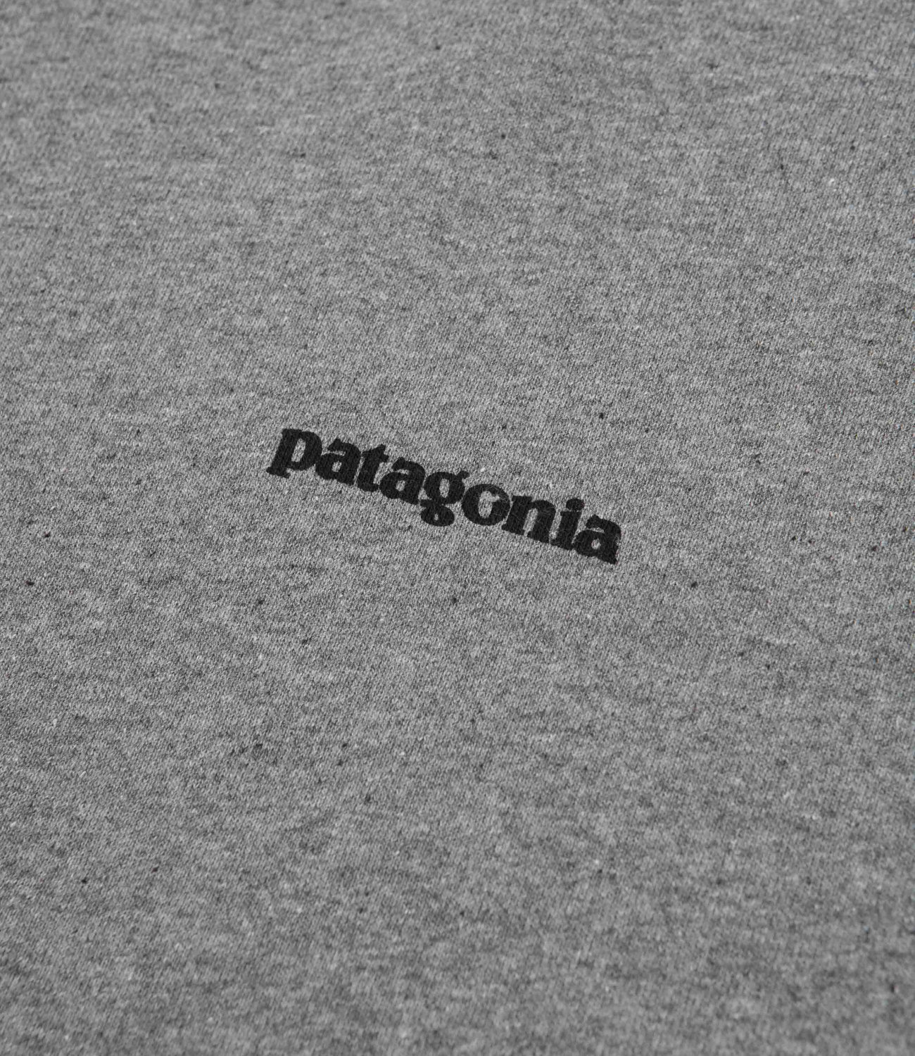 Patagonia Fitz Roy Icon Uprisal Crewneck Sweatshirt - Gravel Heather ...