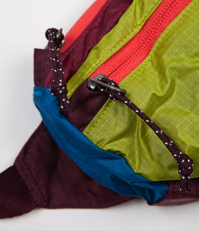 Patagonia Lightweight Travel Mini Hip Pack - Patchwork Light Gecko Gre ...