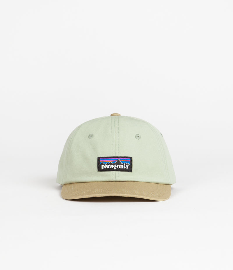 Patagonia P-6 Label Trad Cap - Salvia Green | Flatspot