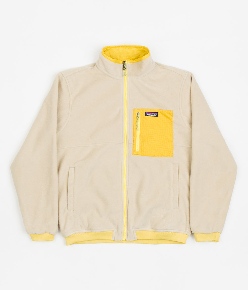 Patagonia Reversible Shelled Microdini Jacket - Surfboard Yellow | Flatspot